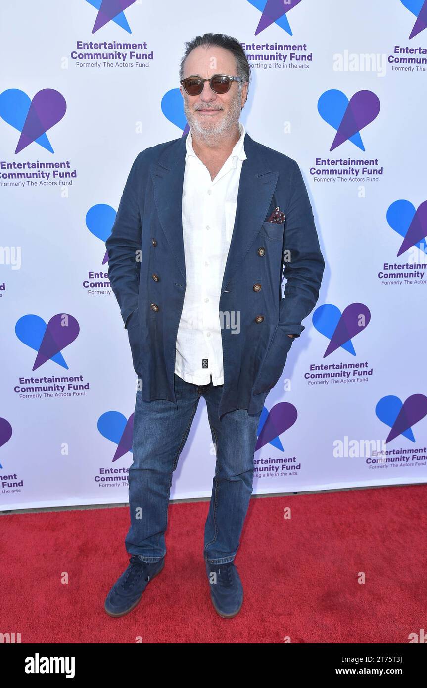 Andy García arrives at the Lights! Camera! Ante Up! Celebrity Poker ...