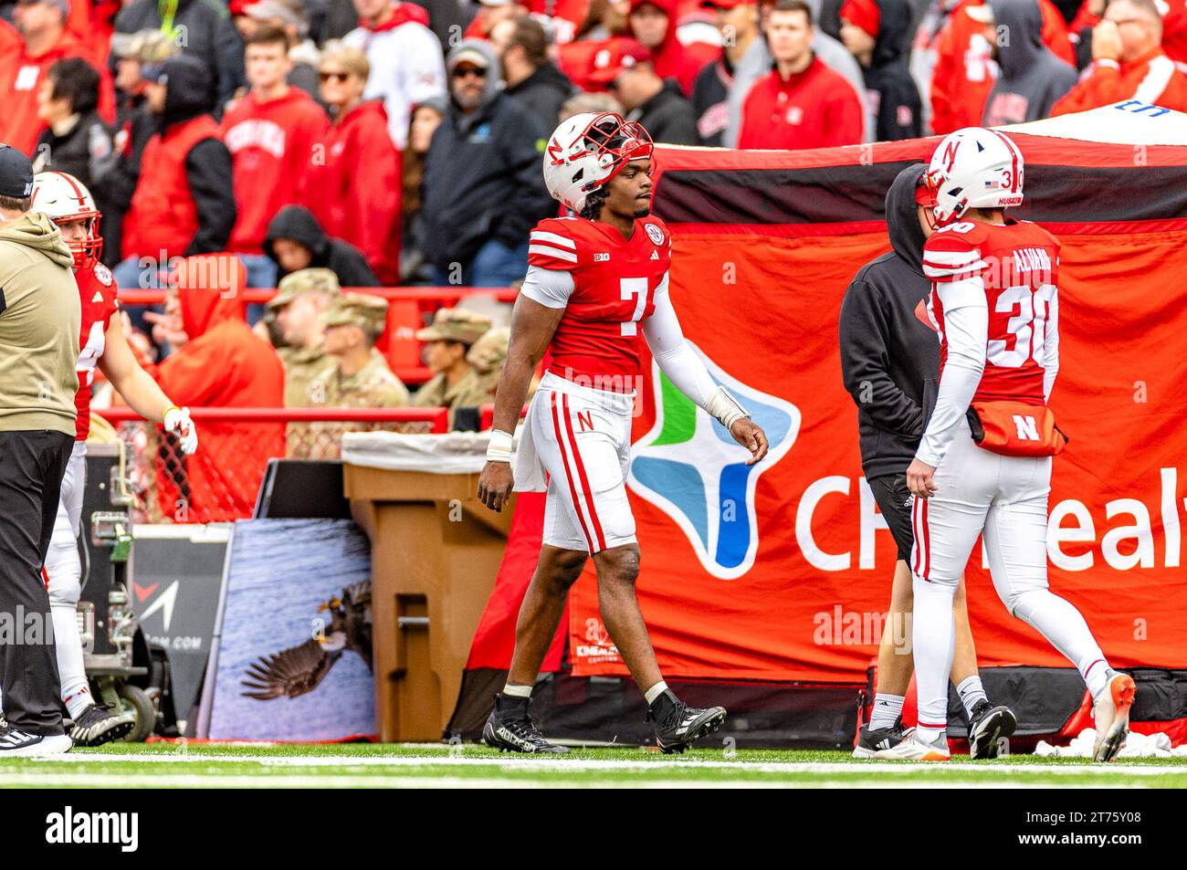Lincoln, NE. U.S. 11th Nov, 2023. Nebraska Cornhuskers quarterback Jeff ...