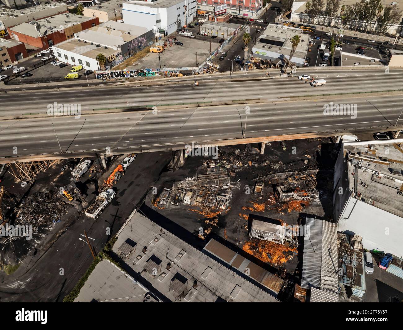 10 freeway i 10 los angeles ca hi-res stock photography and images - Alamy