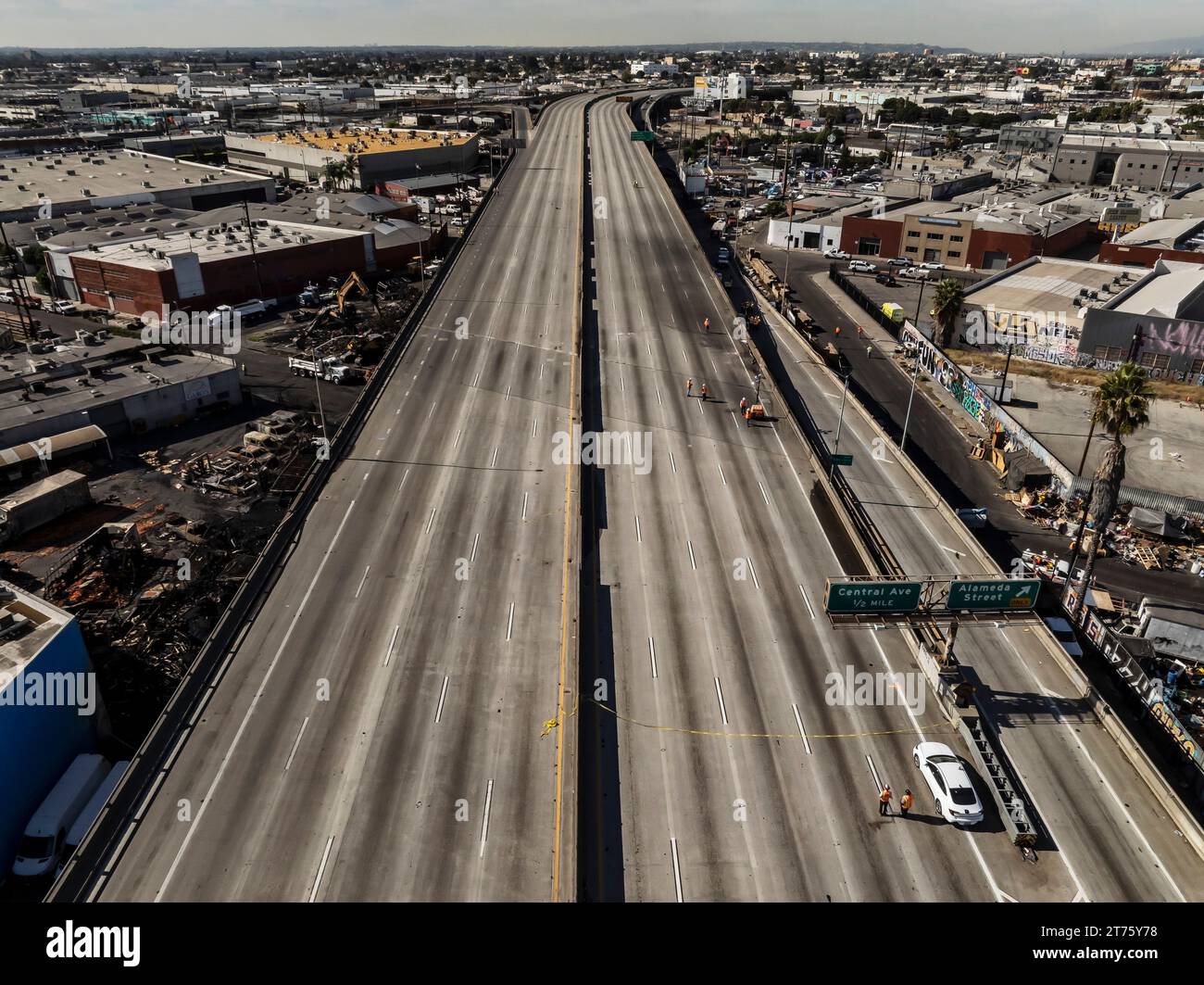 10 freeway i 10 los angeles ca hi-res stock photography and images - Alamy