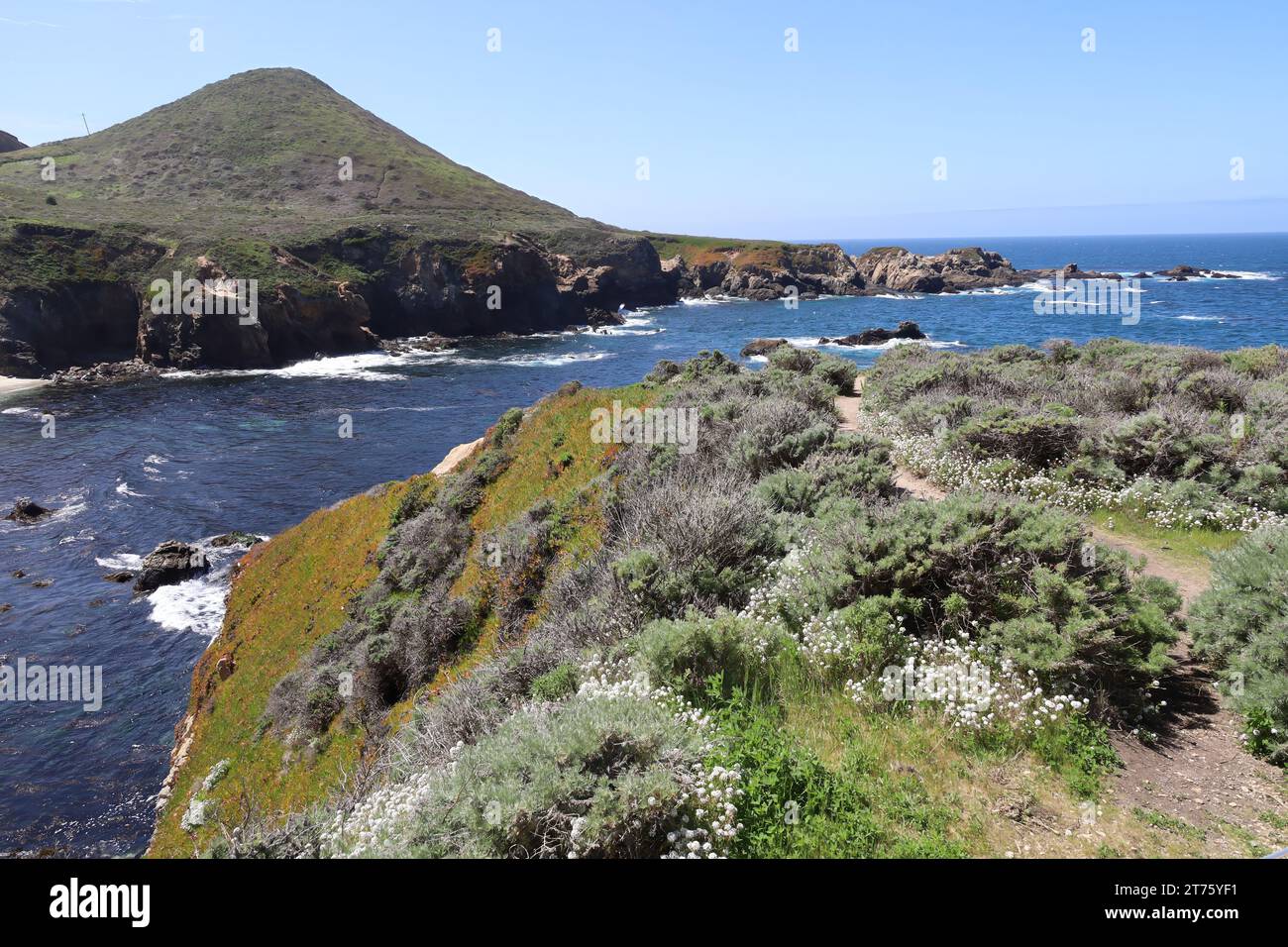 Garrapata State Park in California. Oceans, beaches and waves Stock ...