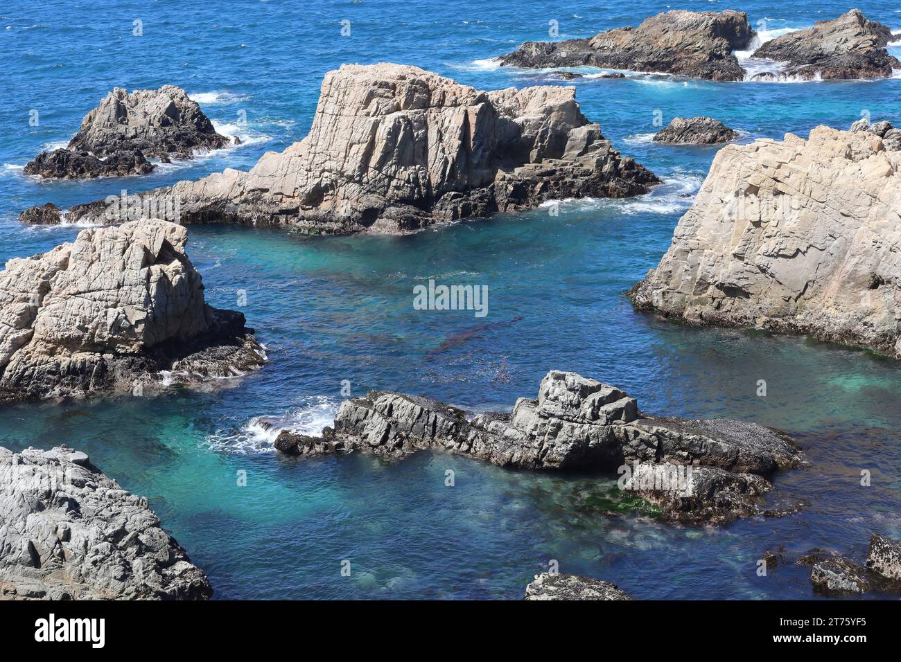 Garrapata State Park in California. Oceans, beaches and waves Stock ...