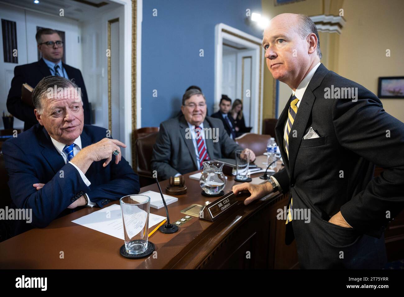 Reps. Tom Cole (R-Okla.), Michael Burgess (R-Texas), and Robert ...