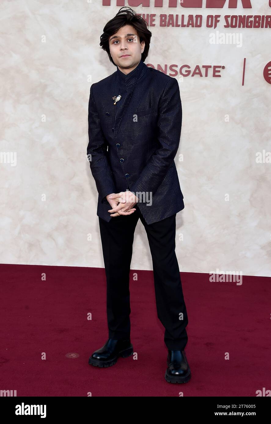 Hollywood, USA. 13th Nov, 2023. Aamer Husain arriving at the “The ...