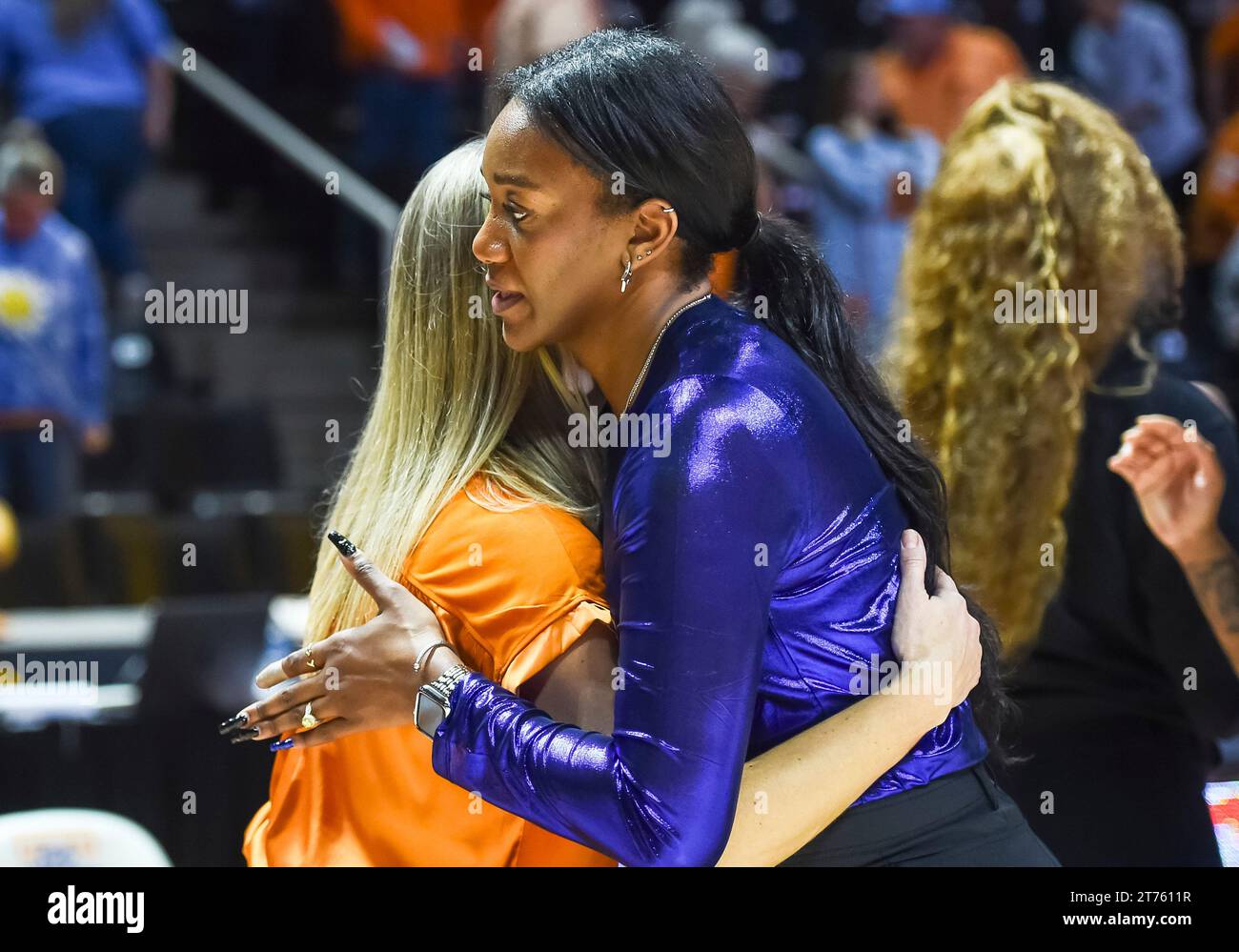 KNOXVILLE, TN - NOVEMBER 13: Memphis Tigers head coach Alex Simmons and ...