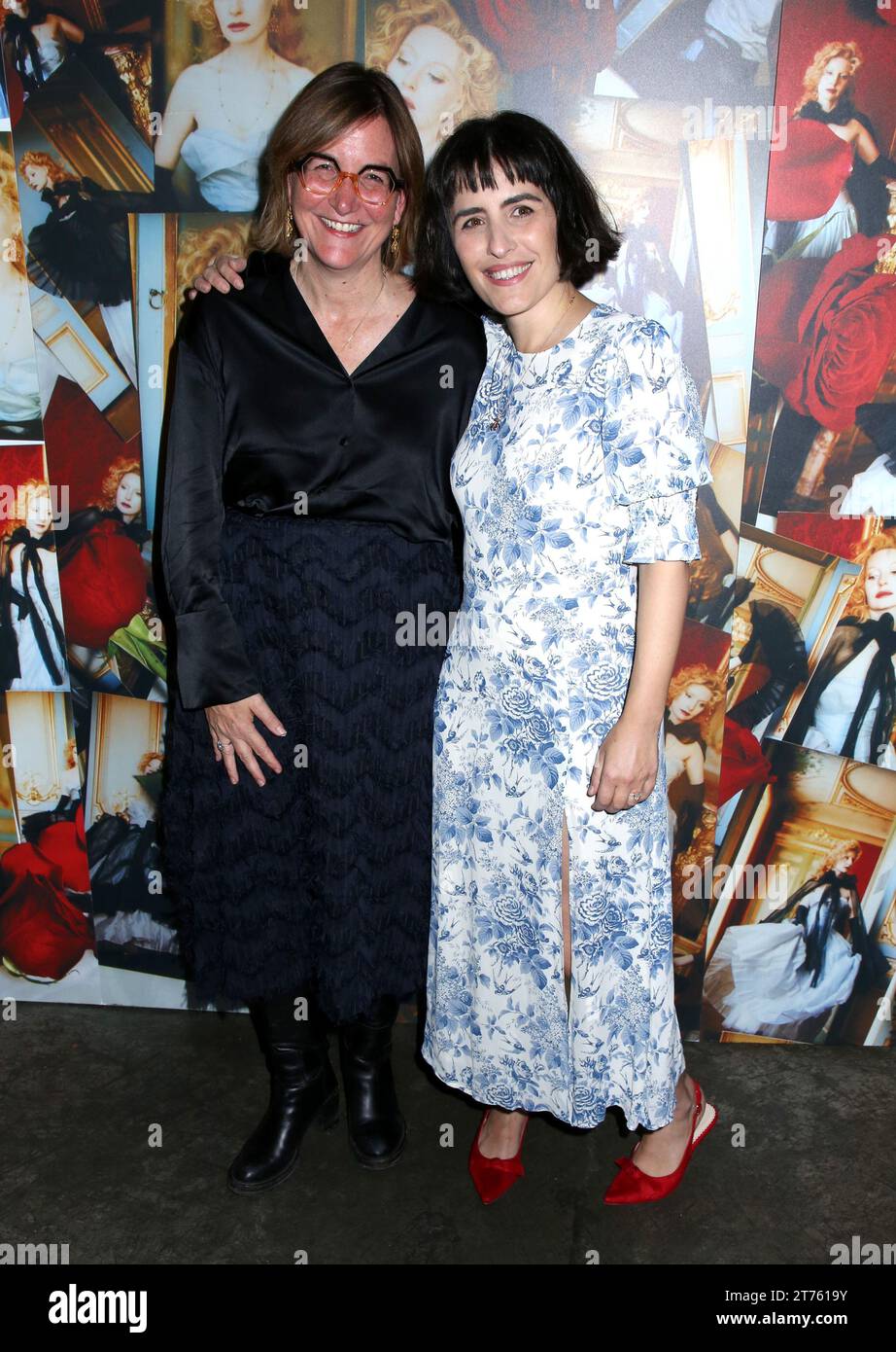 New York City, USA. 13th Nov, 2023. Nicole Newnham and Sophia Wallace ...