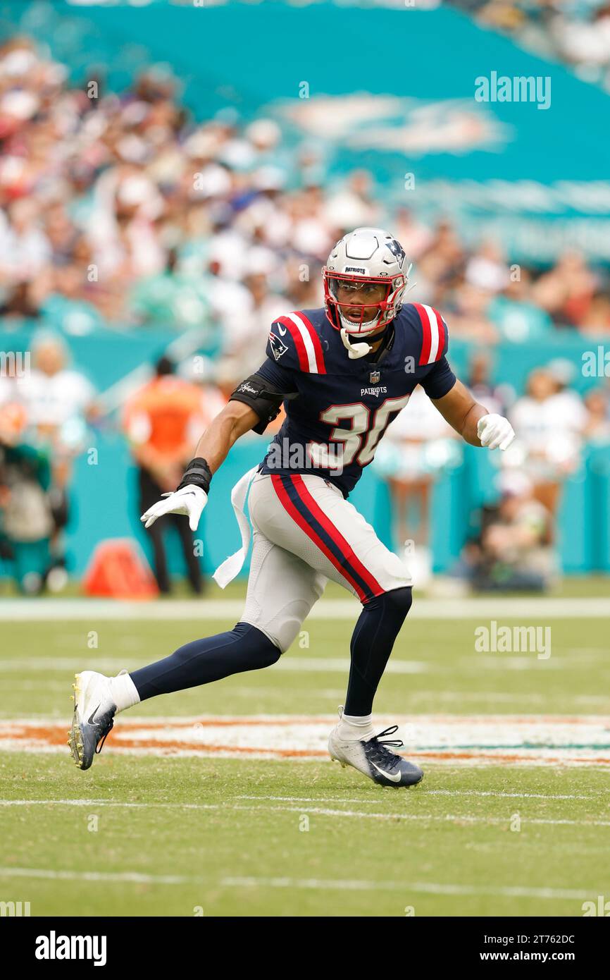 New England Patriots linebacker Marte Mapu (30) drops in coverage ...