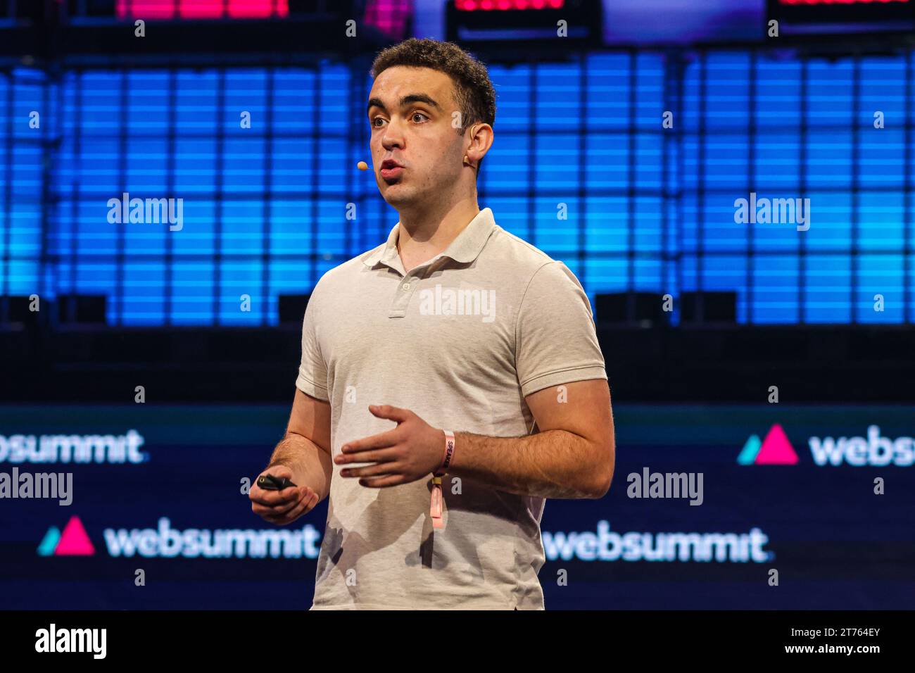 Lisbon, Portugal. 13th Nov, 2023. Teddy Solomon - Co-founder & CEO at ...