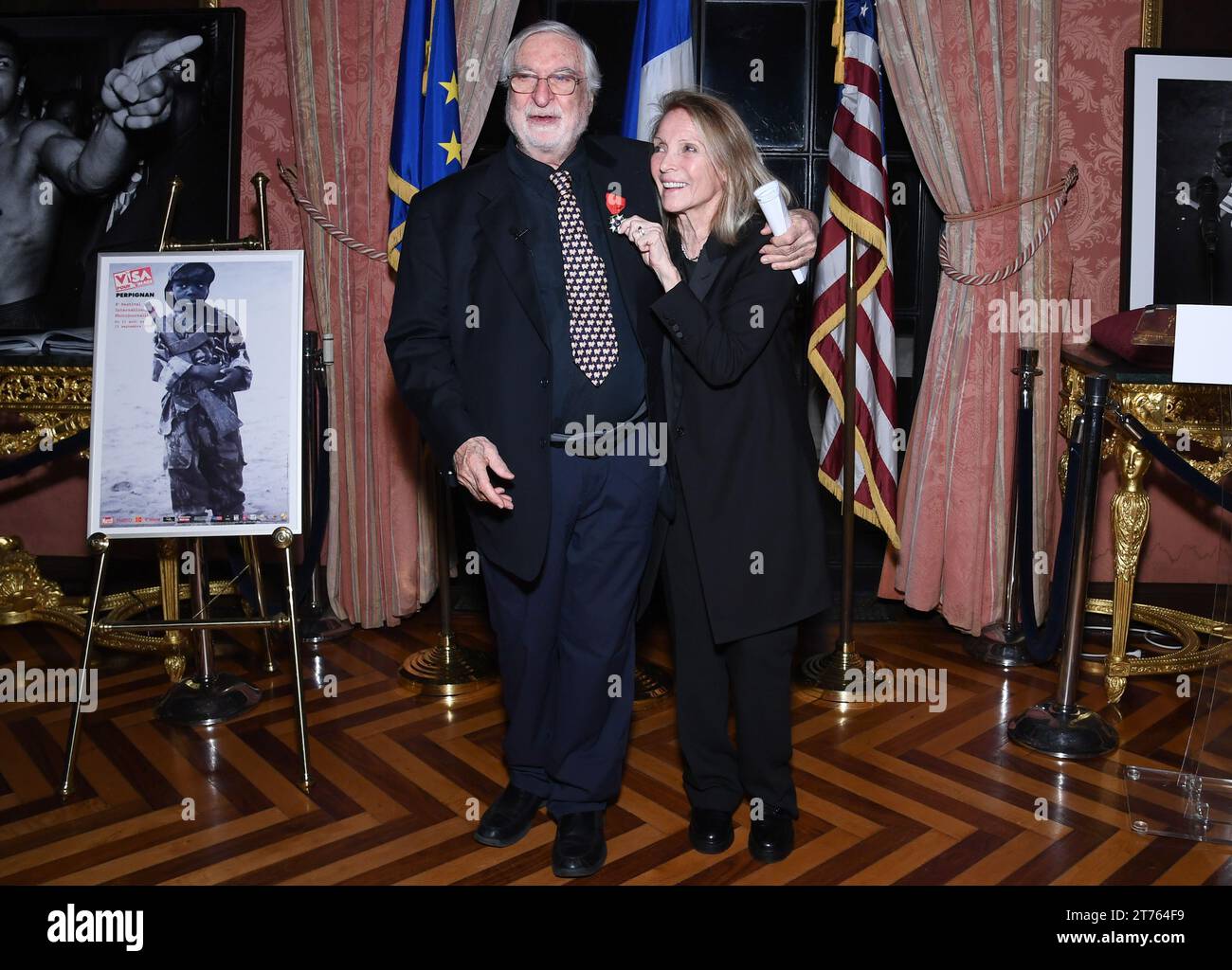 New York, USA. 13th Nov, 2023. French-American photojournalist Jean ...