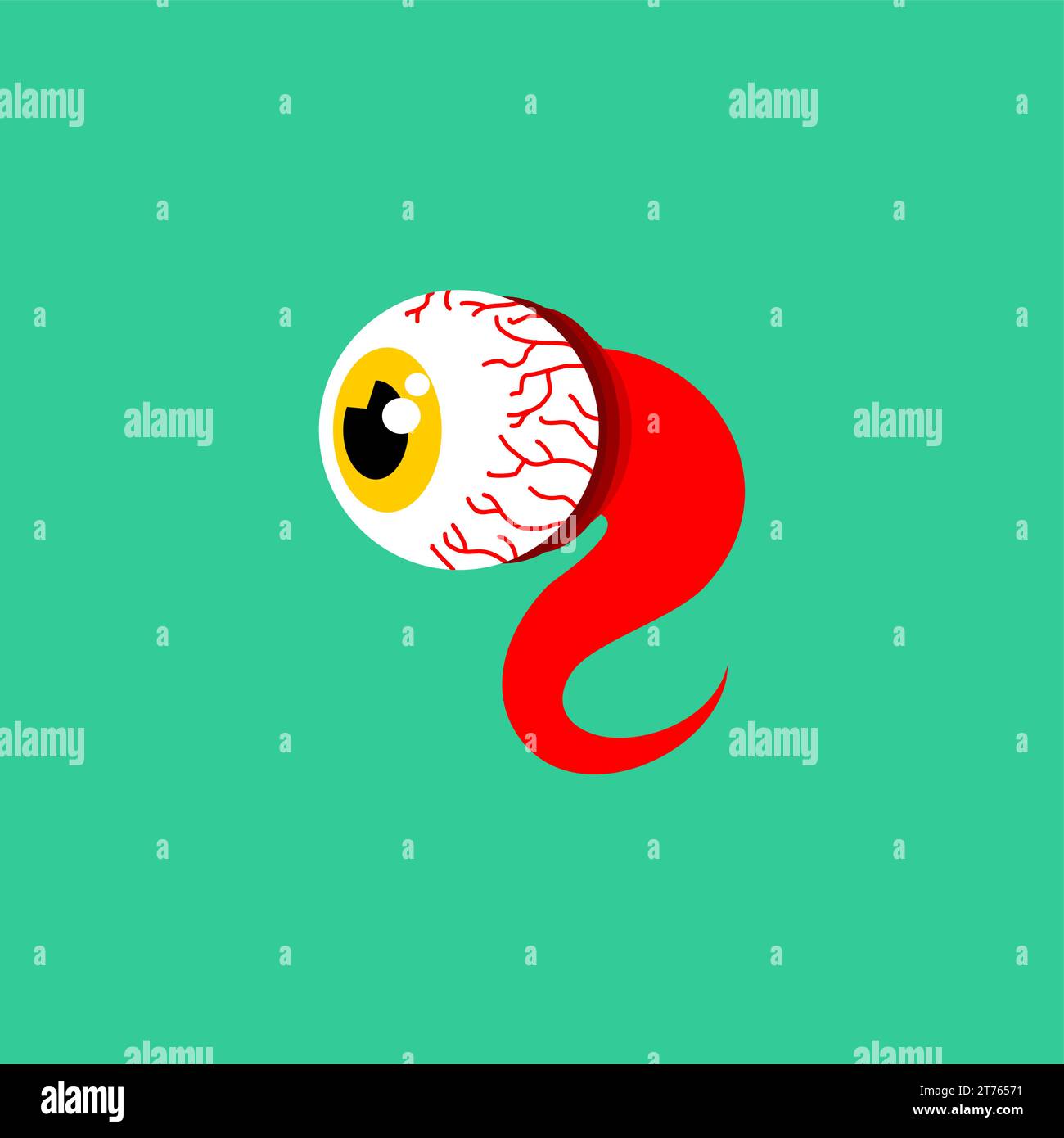 The nerves of the eye hi-res stock photography and images - Alamy