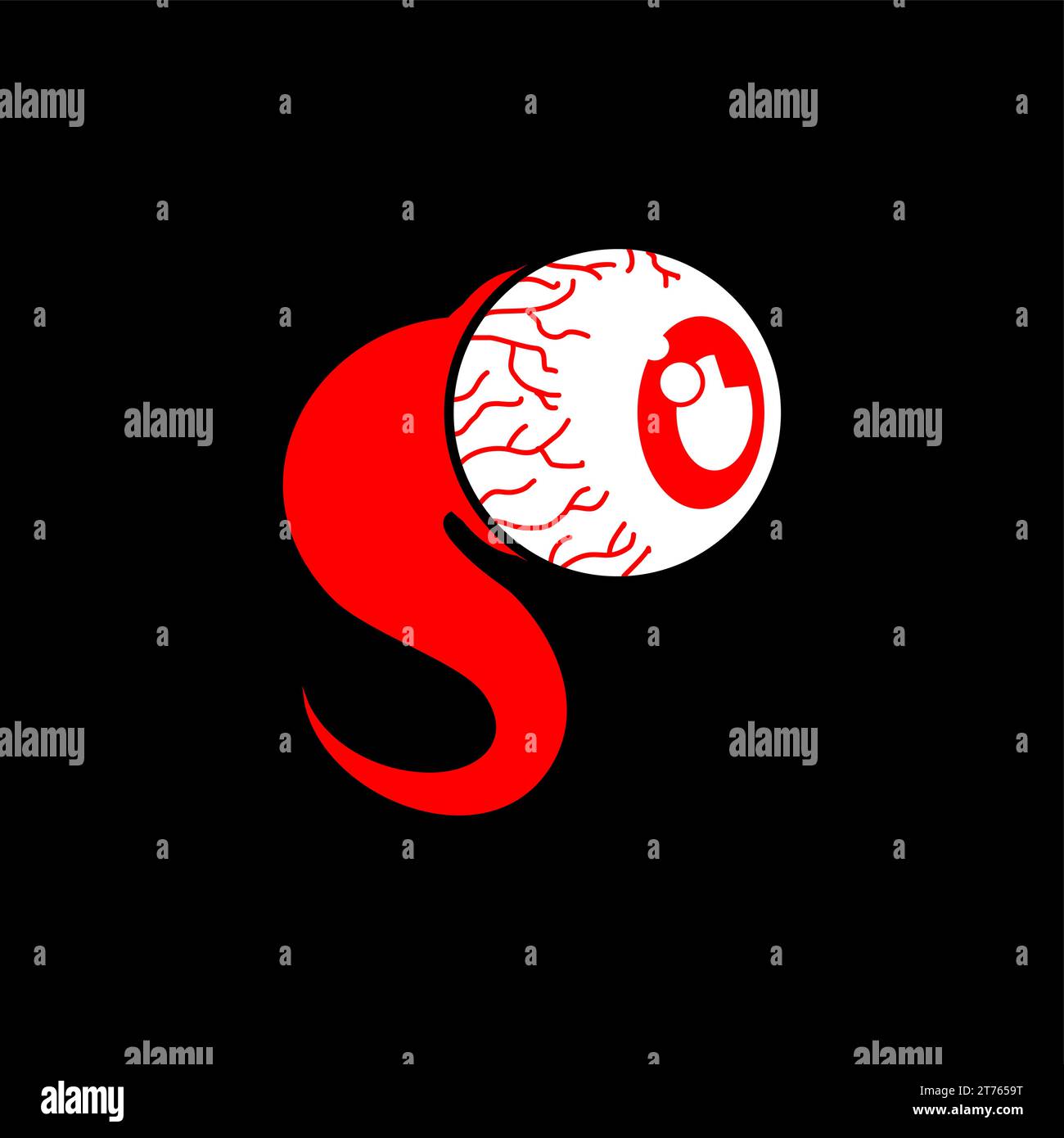 The nerves of the eye hi-res stock photography and images - Alamy