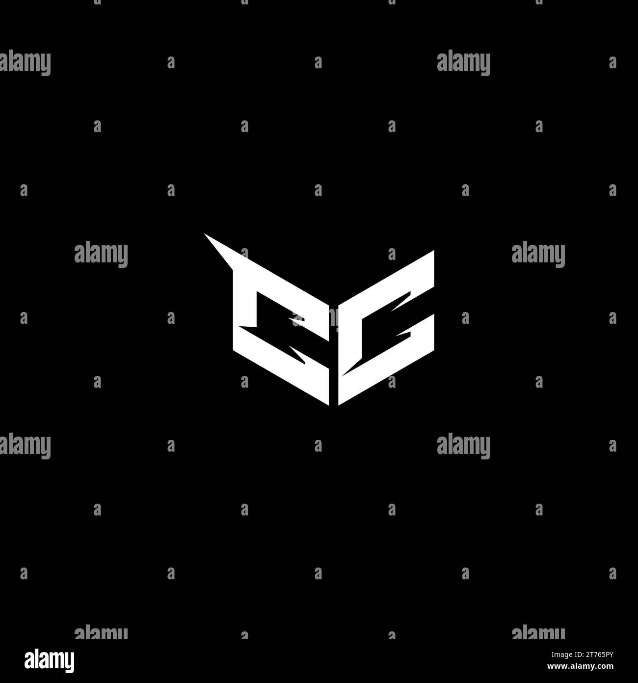 Modern gaming logo Stock Vector Images - Alamy
