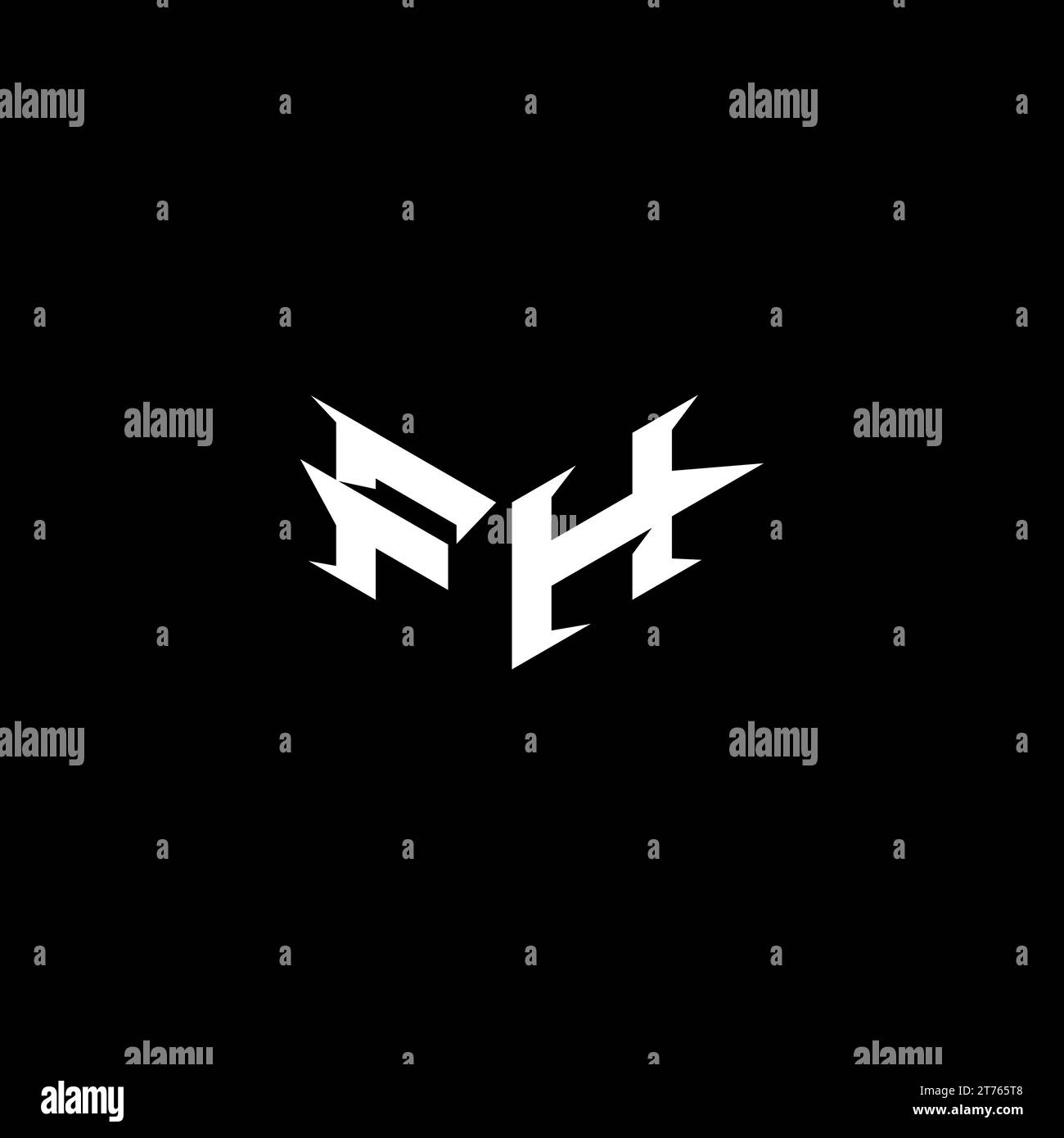 Fh logo vector vectors hi-res stock photography and images - Alamy