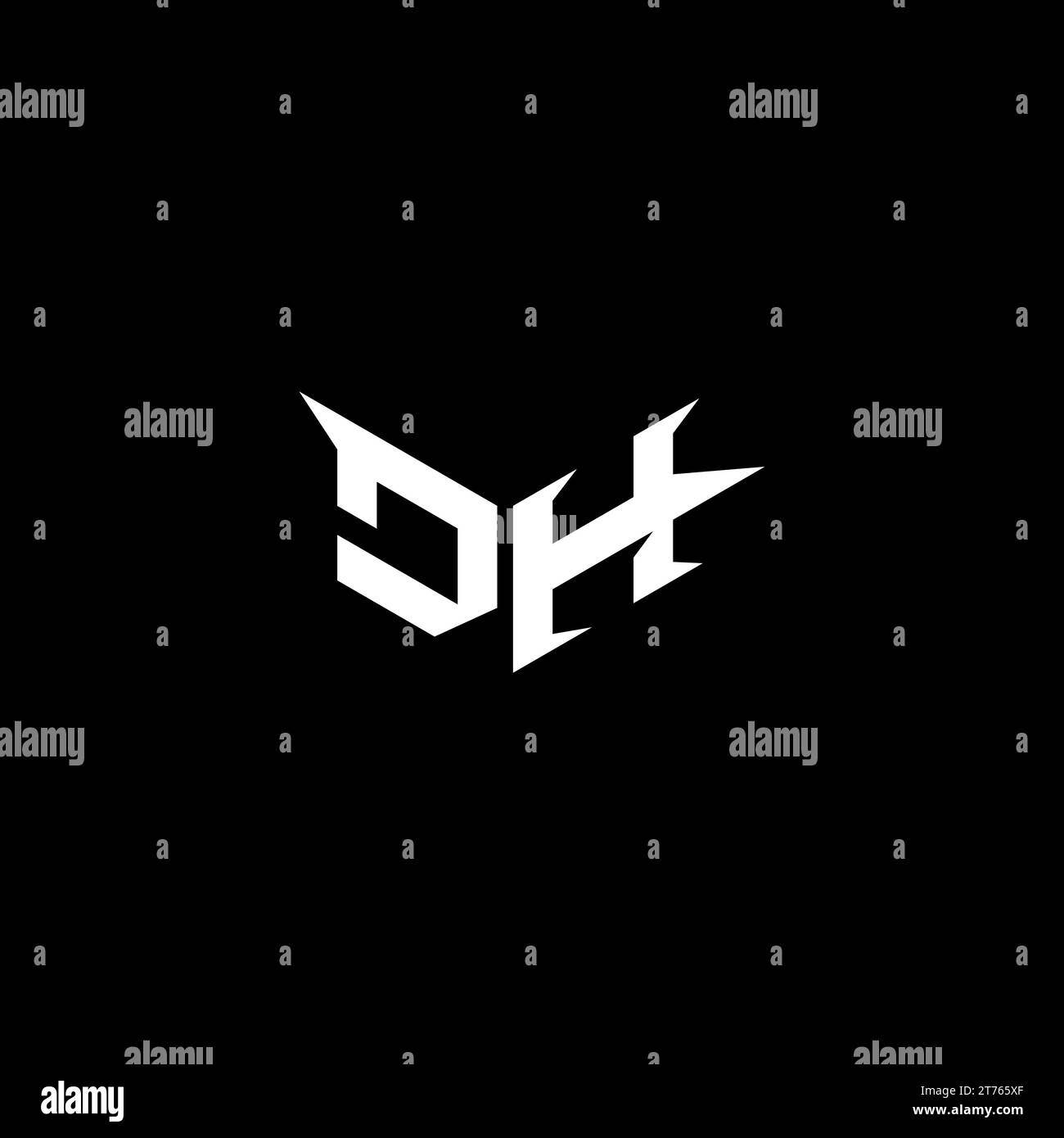 Dh logo vector vectors hi-res stock photography and images - Alamy