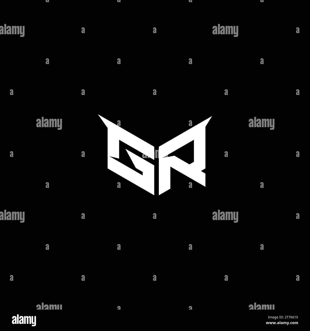 Gr gaming logo hi-res stock photography and images - Alamy