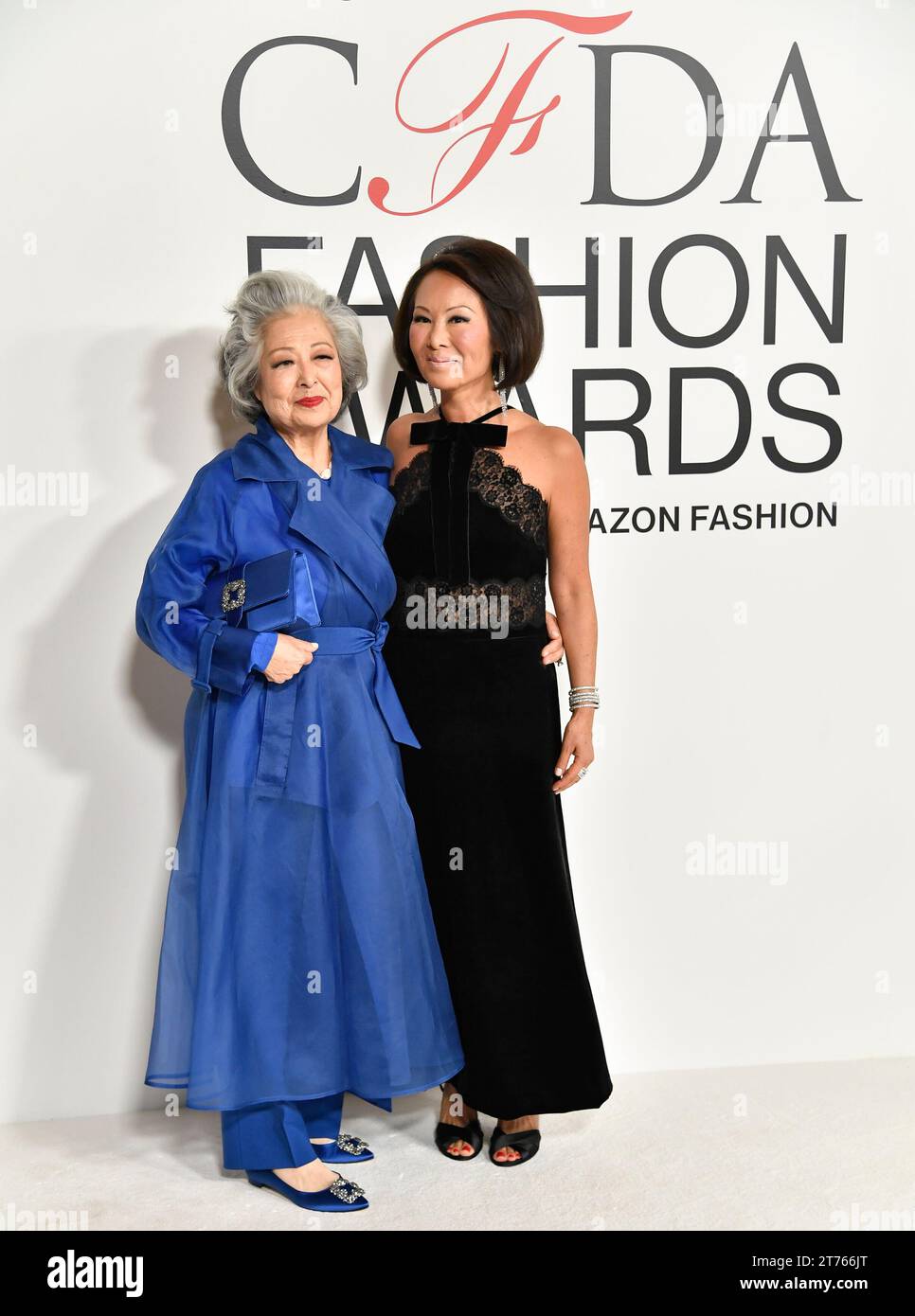 Kim Cho, left, and Alina Cho attend the CFDA Fashion Awards at the ...
