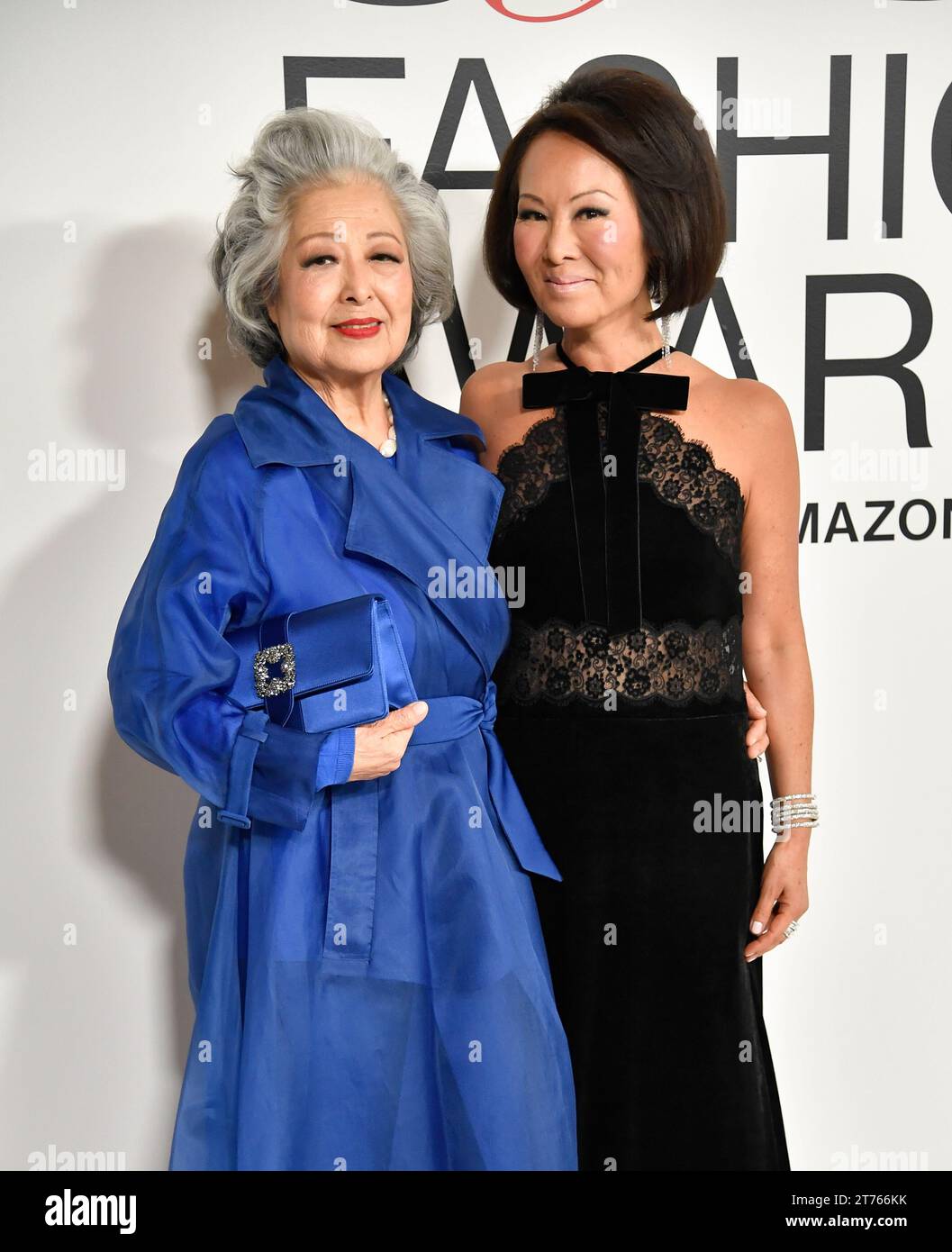 Kim Cho, left, and Alina Cho attend the CFDA Fashion Awards at the ...