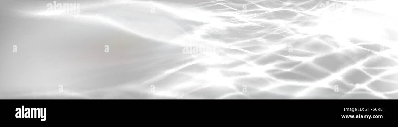 White water wave light surface overlay background. 3d clear ocean ...
