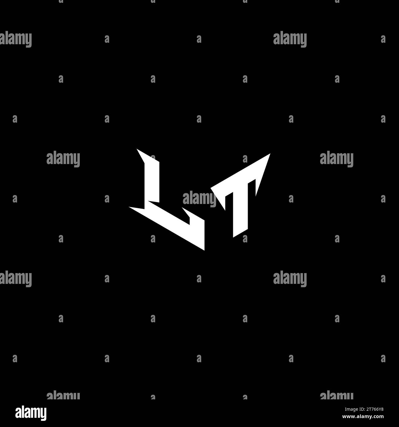 Lt gaming logo Black and White Stock Photos & Images - Alamy