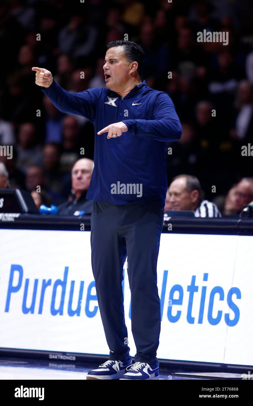 WEST LAFAYETTE, IN - NOVEMBER 13: Xavier Musketeers head coach Sean ...