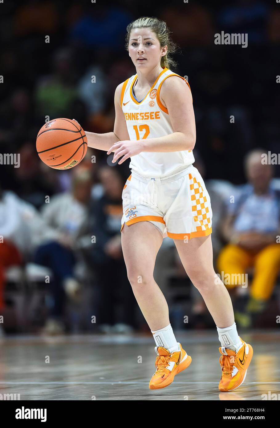 KNOXVILLE, TN - NOVEMBER 07: Tennessee Lady Vols guard Edie Darby (12 ...