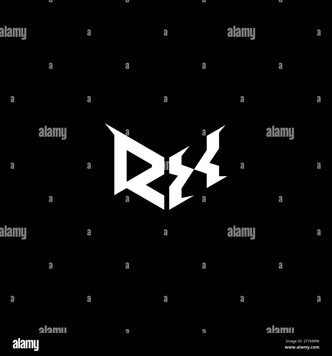 Rx gaming logo hi-res stock photography and images - Alamy