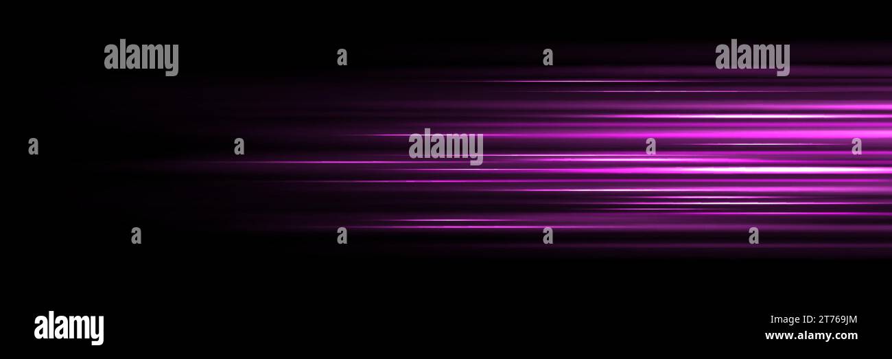 Purple neon streaks motion high Stock Vector Images - Alamy