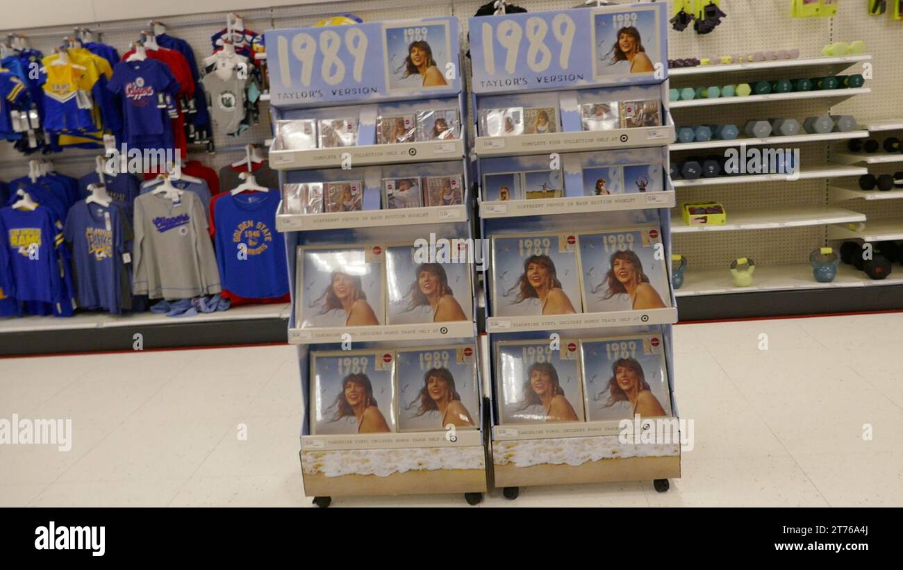 Los Angeles, California, USA 13th November 2023 Taylor Swift 1989 Cds ...