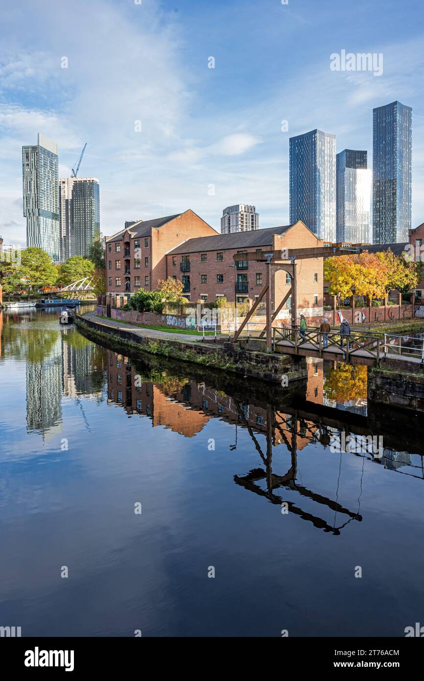 Manchester uk skyline hi-res stock photography and images - Alamy