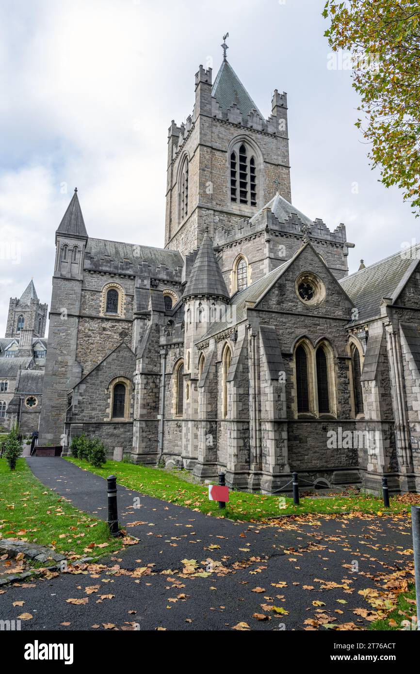 The Christ Church Cathedral in Dublin, Ireland Stock Photo - Alamy