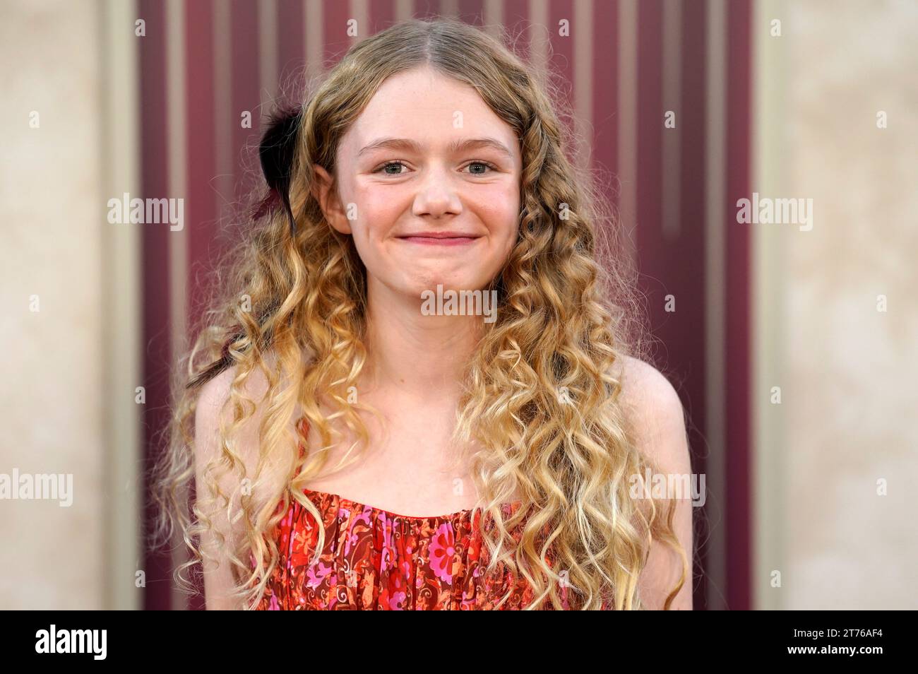 Vaughn Reilly poses at the Los Angeles premiere of the film "The Hunger ...
