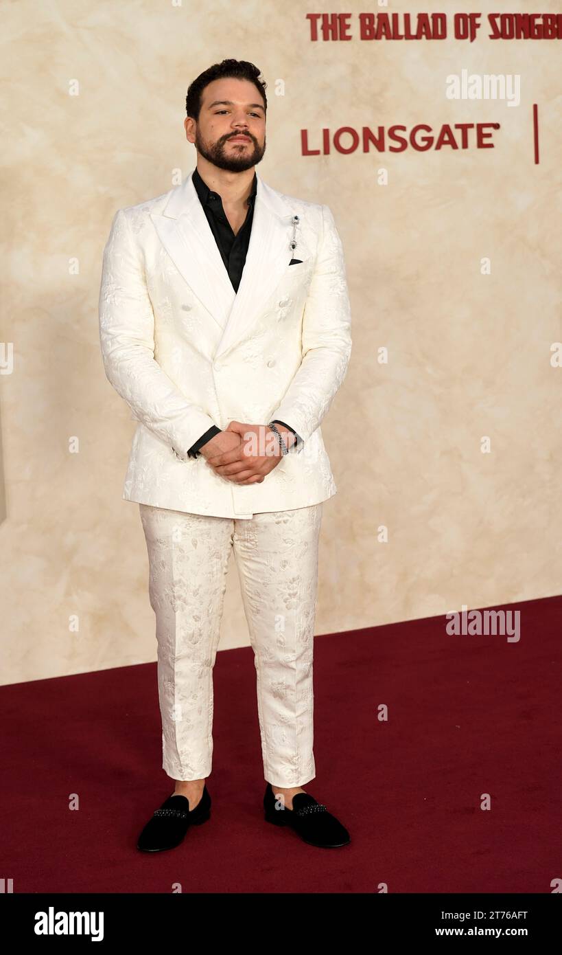 Josh Andres Rivera poses at the Los Angeles premiere of the film "The ...