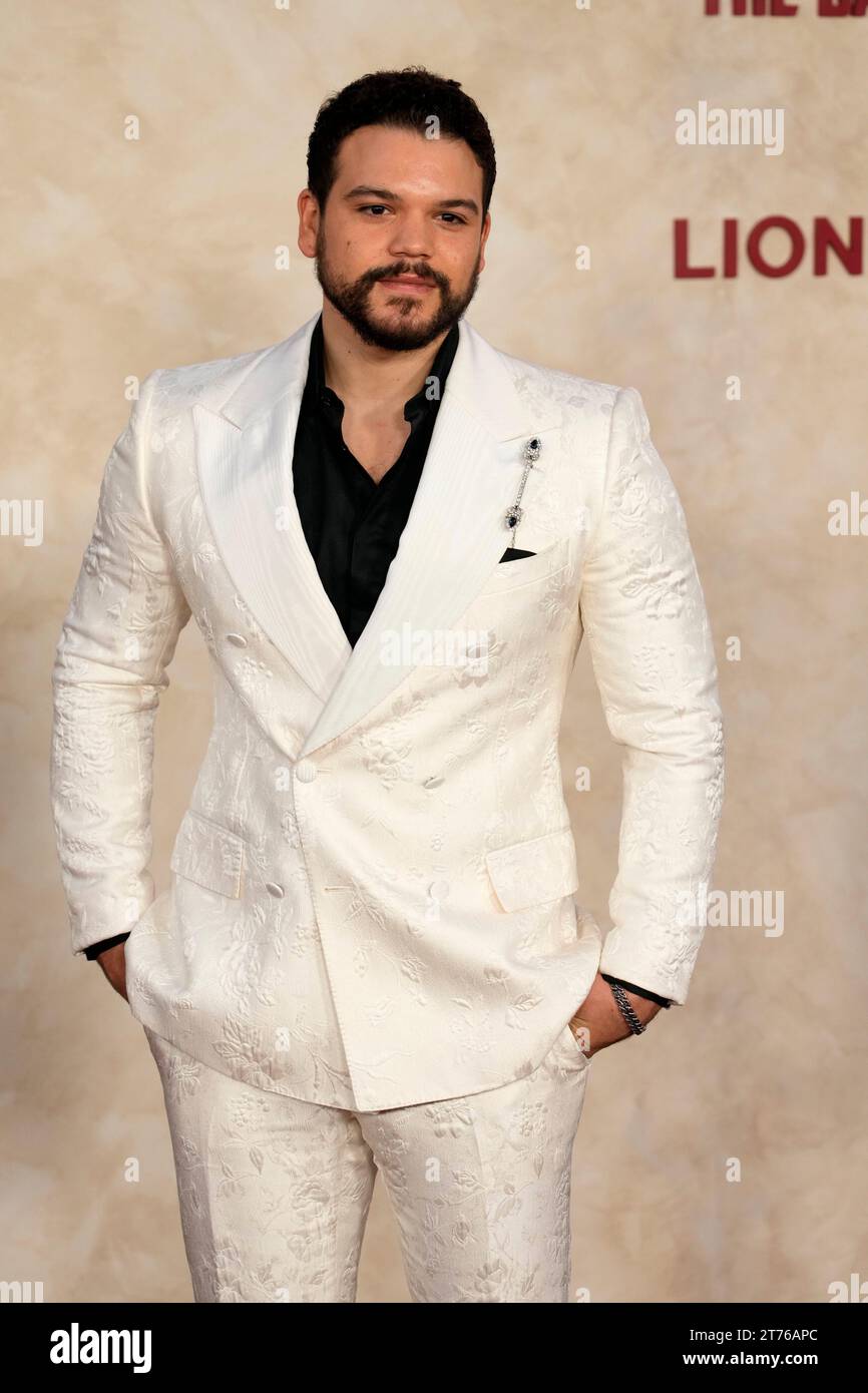 Josh Andres Rivera poses at the Los Angeles premiere of the film "The ...