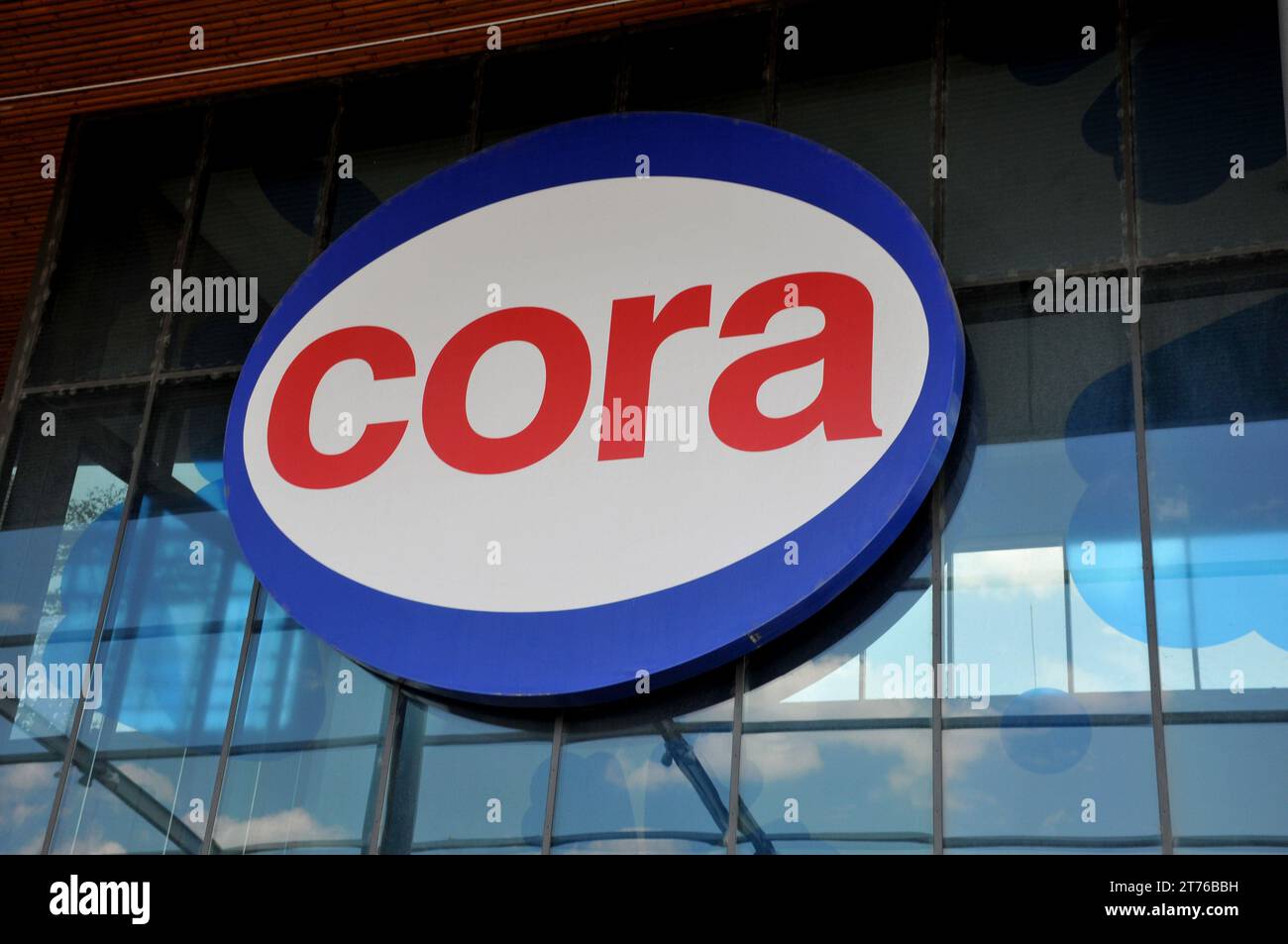 15 June 2023/ Cora strasbourg food market in Mudolheim strasbourg ...