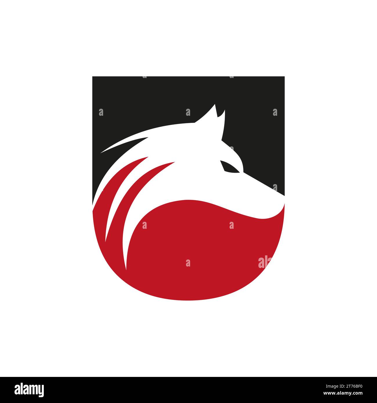 Letter U Wolf Logo. Wolf Symbol Vector Template Stock Vector Image ...