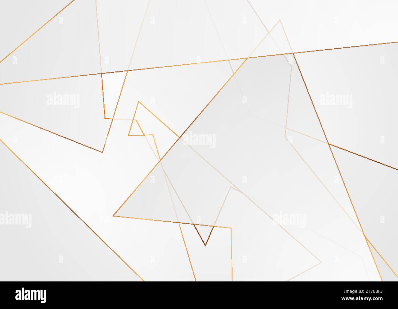 Grey and golden tech abstract low poly pattern vector background Stock ...