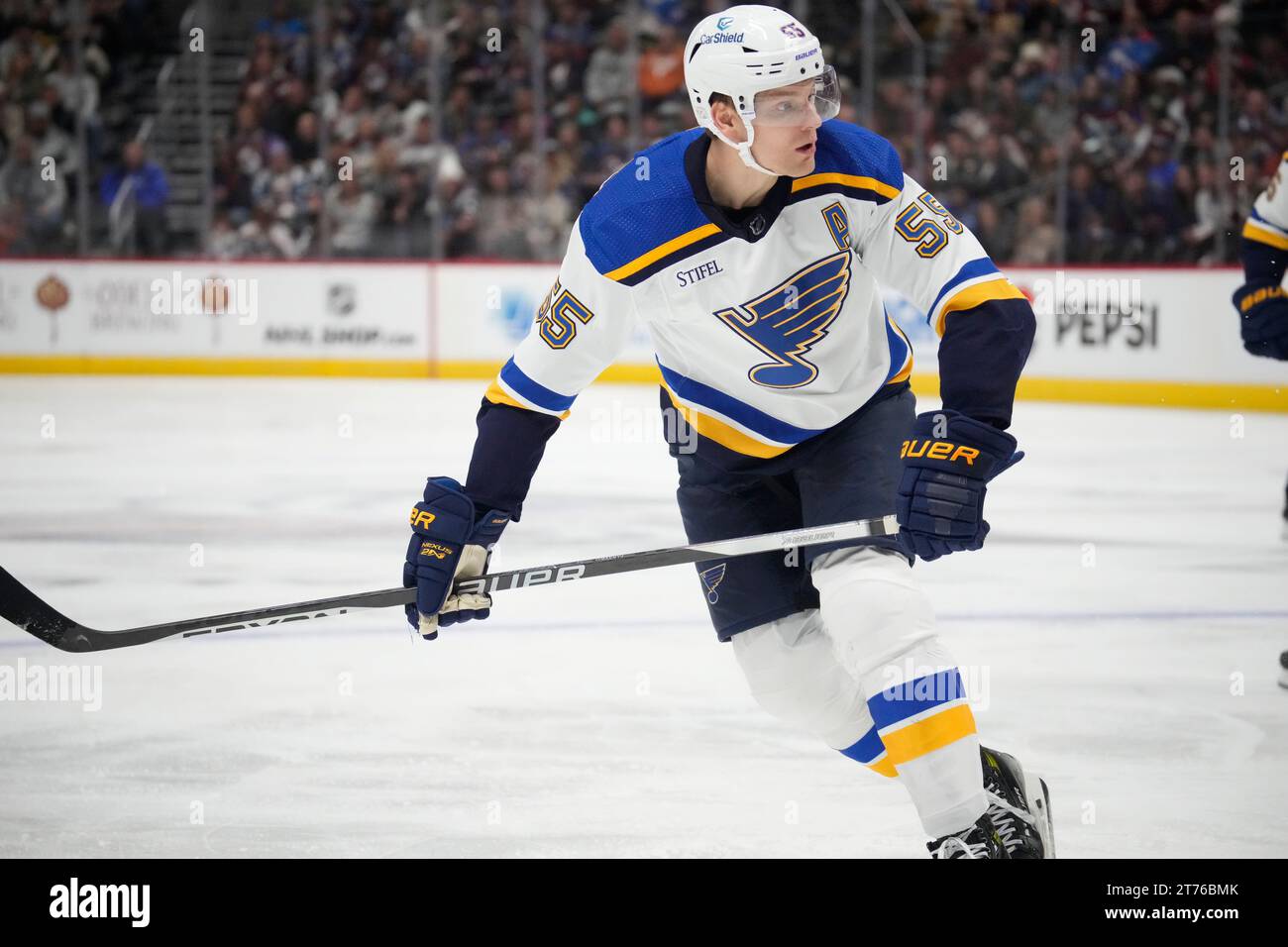 St. Louis Blues defenseman Colton Parayko (55) in the second period of ...