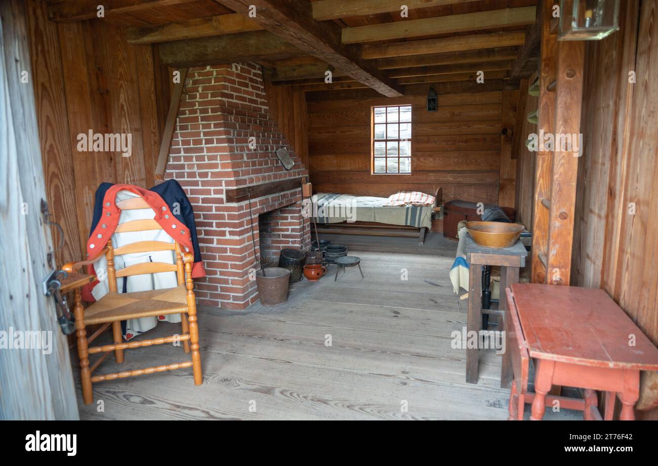 The Fort Stanwix National Monument in New York State Stock Photo - Alamy