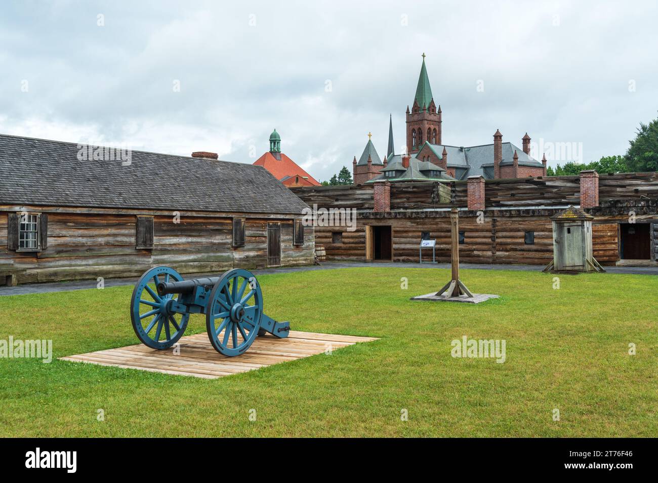 The Fort Stanwix National Monument in New York State Stock Photo - Alamy
