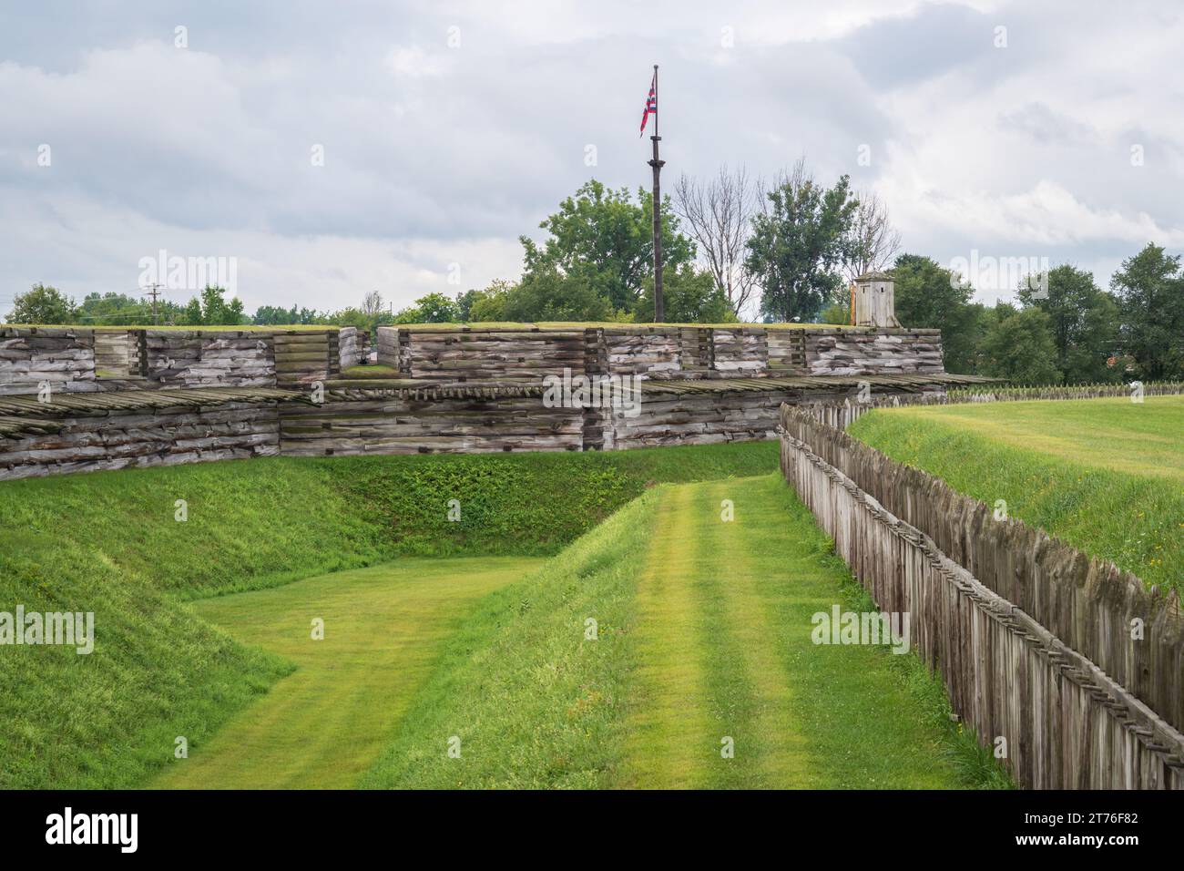 The Fort Stanwix National Monument in New York State Stock Photo - Alamy