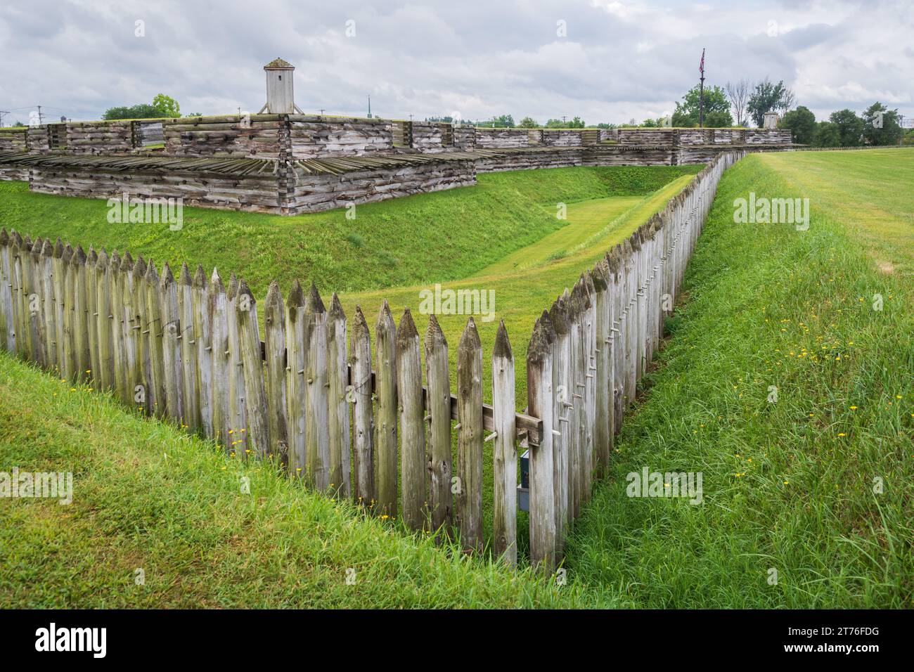 The Fort Stanwix National Monument in New York State Stock Photo - Alamy