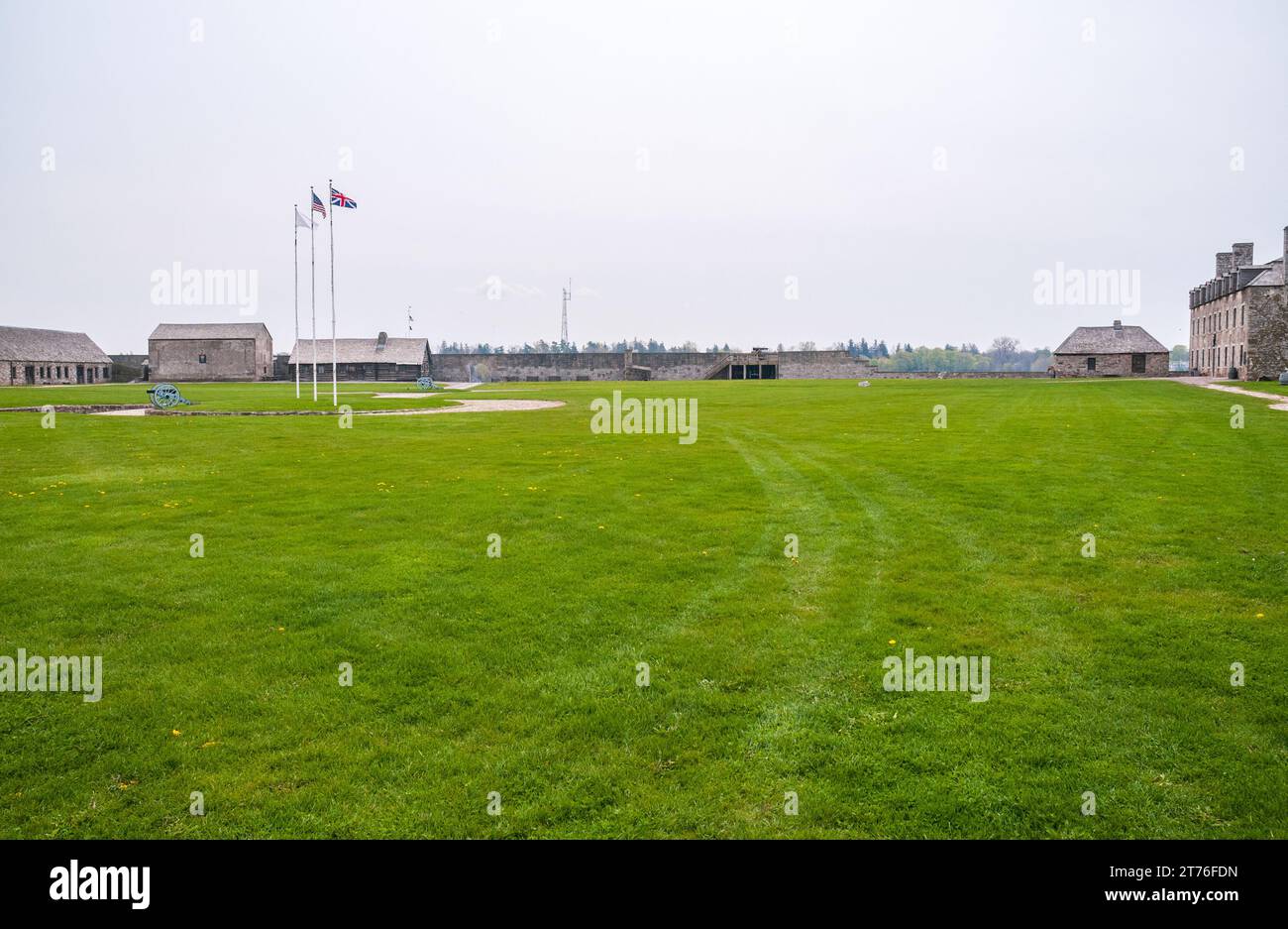The Fort Niagara, Old Fort Niagara, by Lake Ontario Stock Photo - Alamy