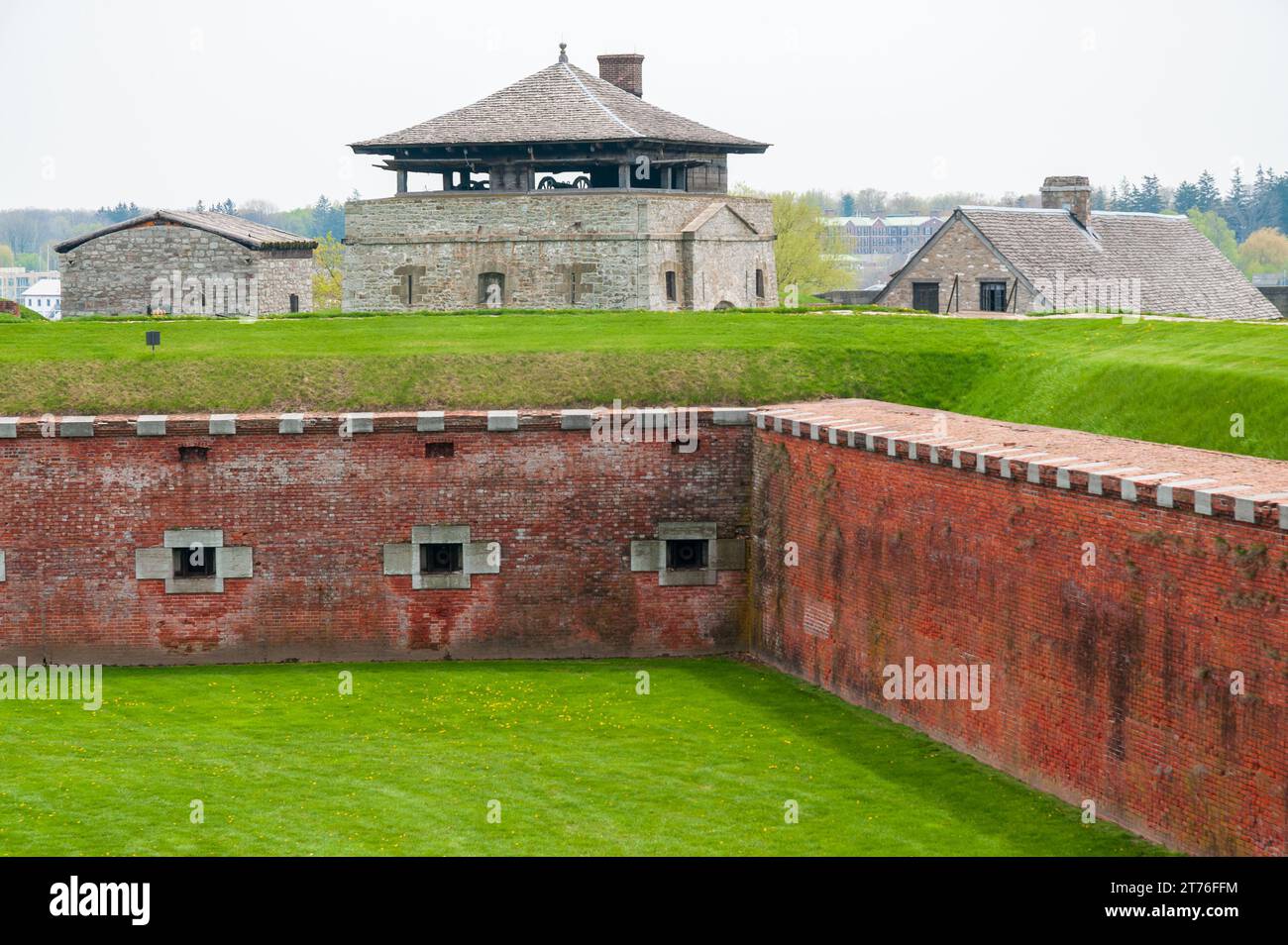 The Fort Niagara, Old Fort Niagara, by Lake Ontario Stock Photo - Alamy