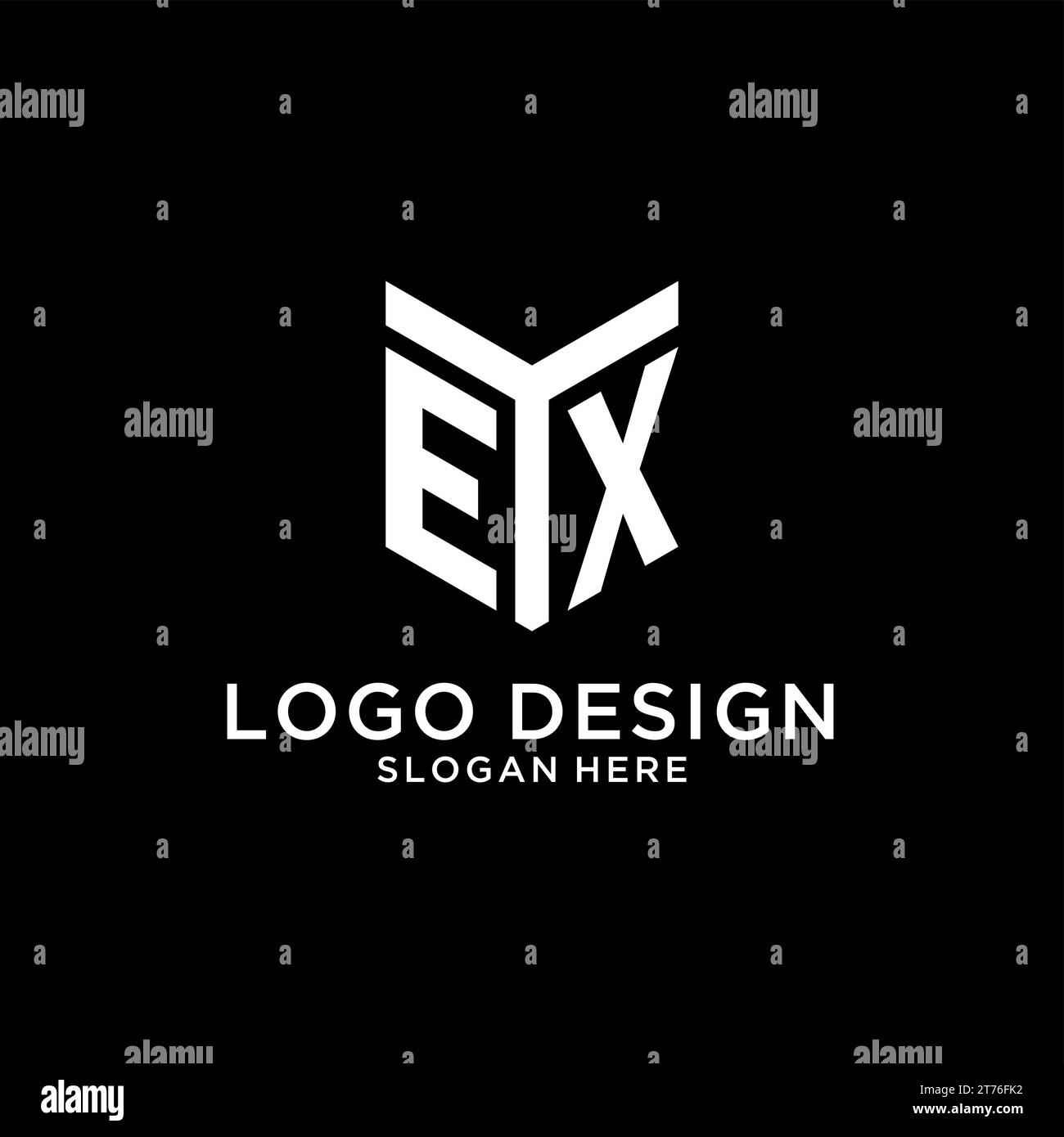 Ex clean logo hi-res stock photography and images - Alamy