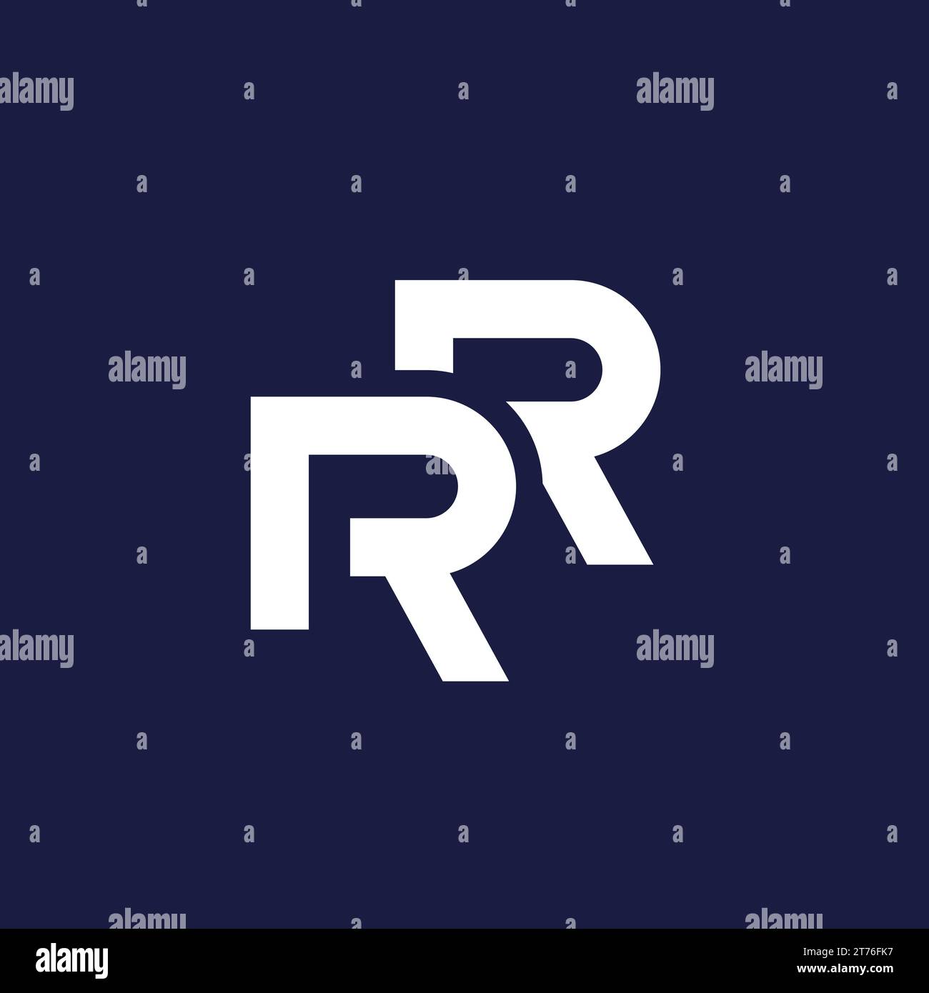 RR monogram, letters, logo design Stock Vector Image & Art - Alamy