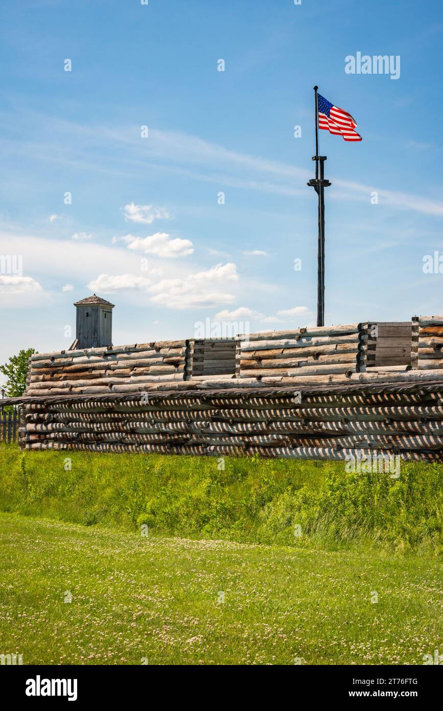 The Fort Stanwix National Monument in New York State Stock Photo - Alamy