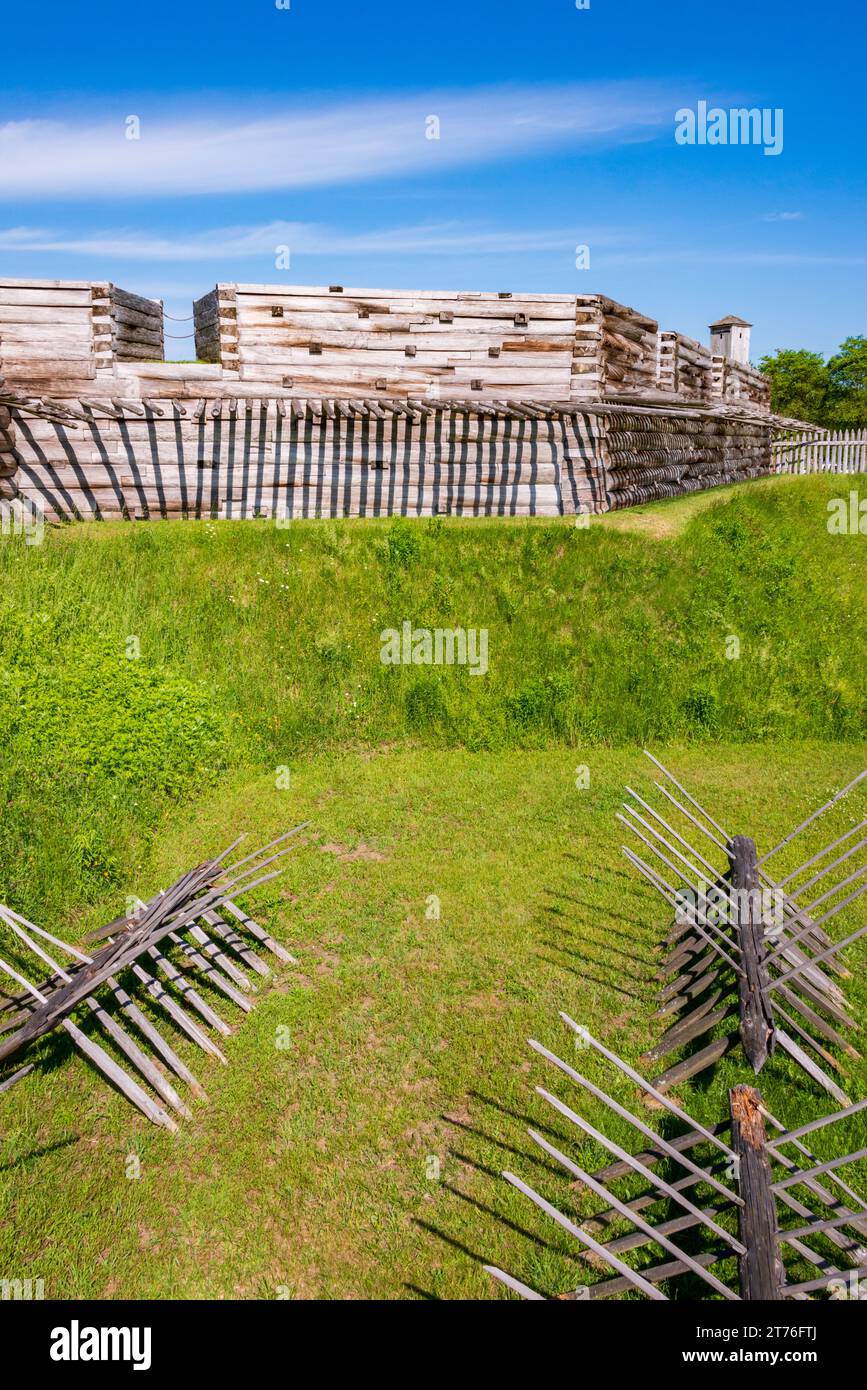 The Fort Stanwix National Monument in New York State Stock Photo - Alamy