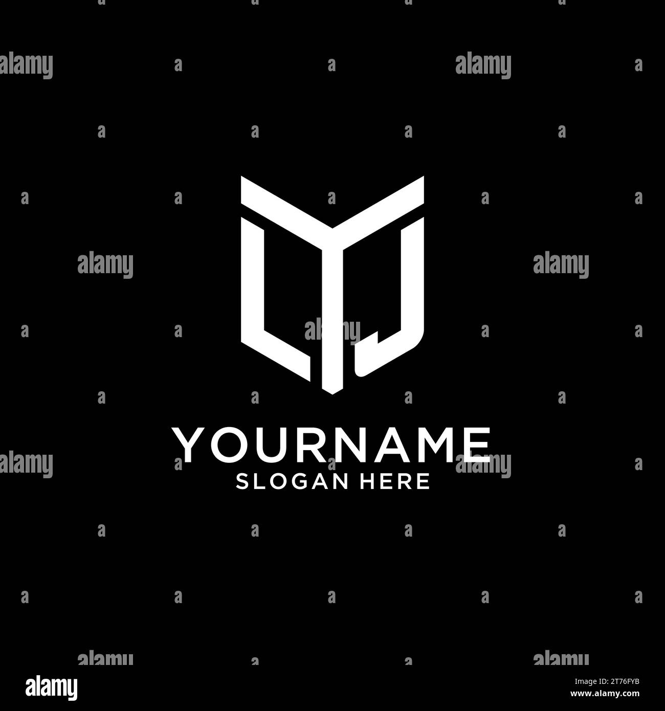 Lj icons Stock Vector Images - Alamy