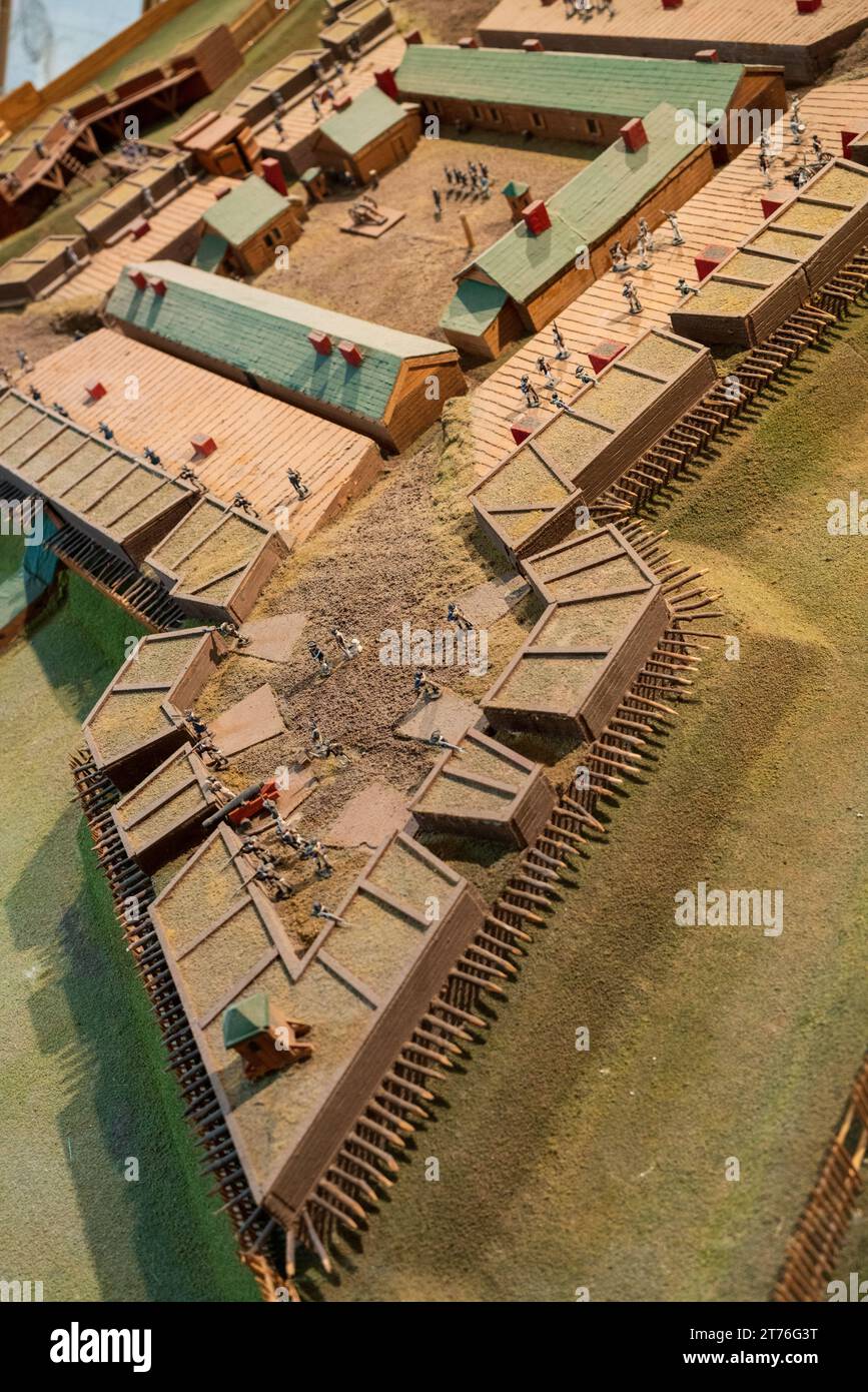 The Fort Stanwix National Monument in New York State Stock Photo - Alamy