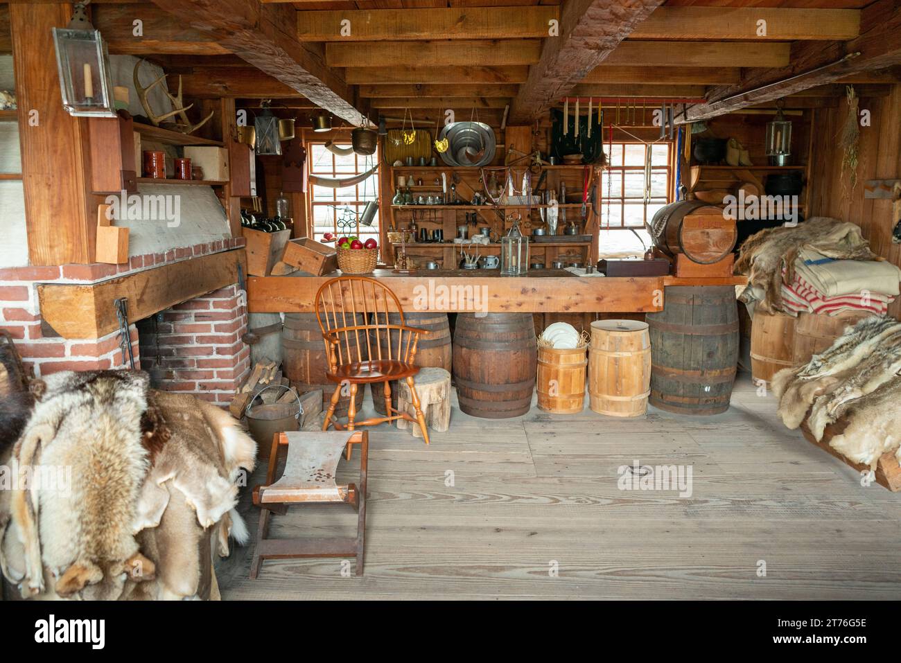 The Fort Stanwix National Monument in New York State Stock Photo - Alamy